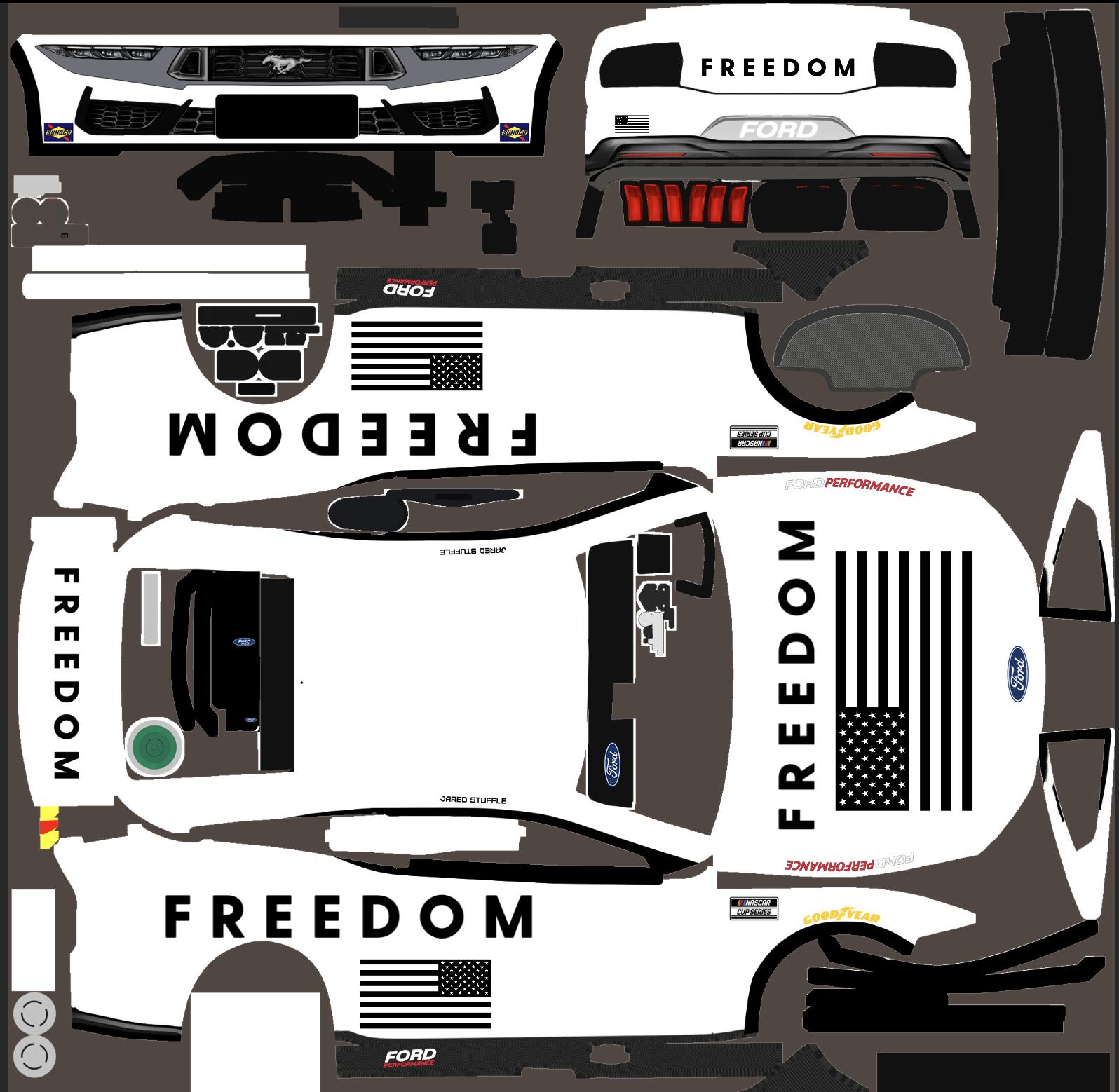 Freedom NG Mustang by Jared S. - Trading Paints