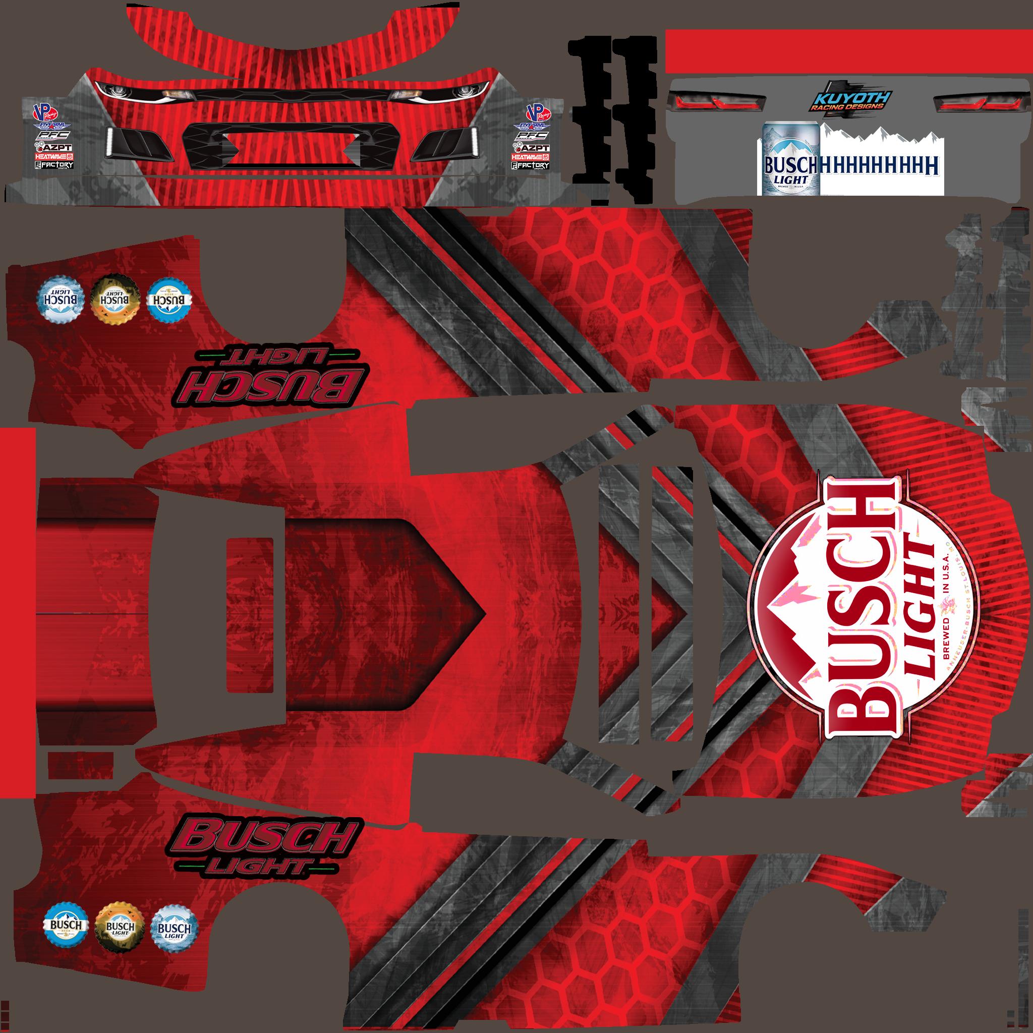 Late Model Stockdarkbluebuschlite fulldf red greyv by Billy Kuyoth ...