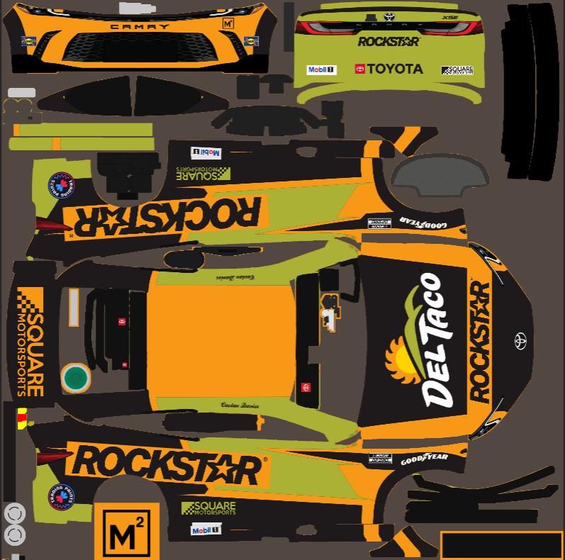 Square Del Taco/Rockstar Next Gen Toyota by Caolan D. - Trading Paints