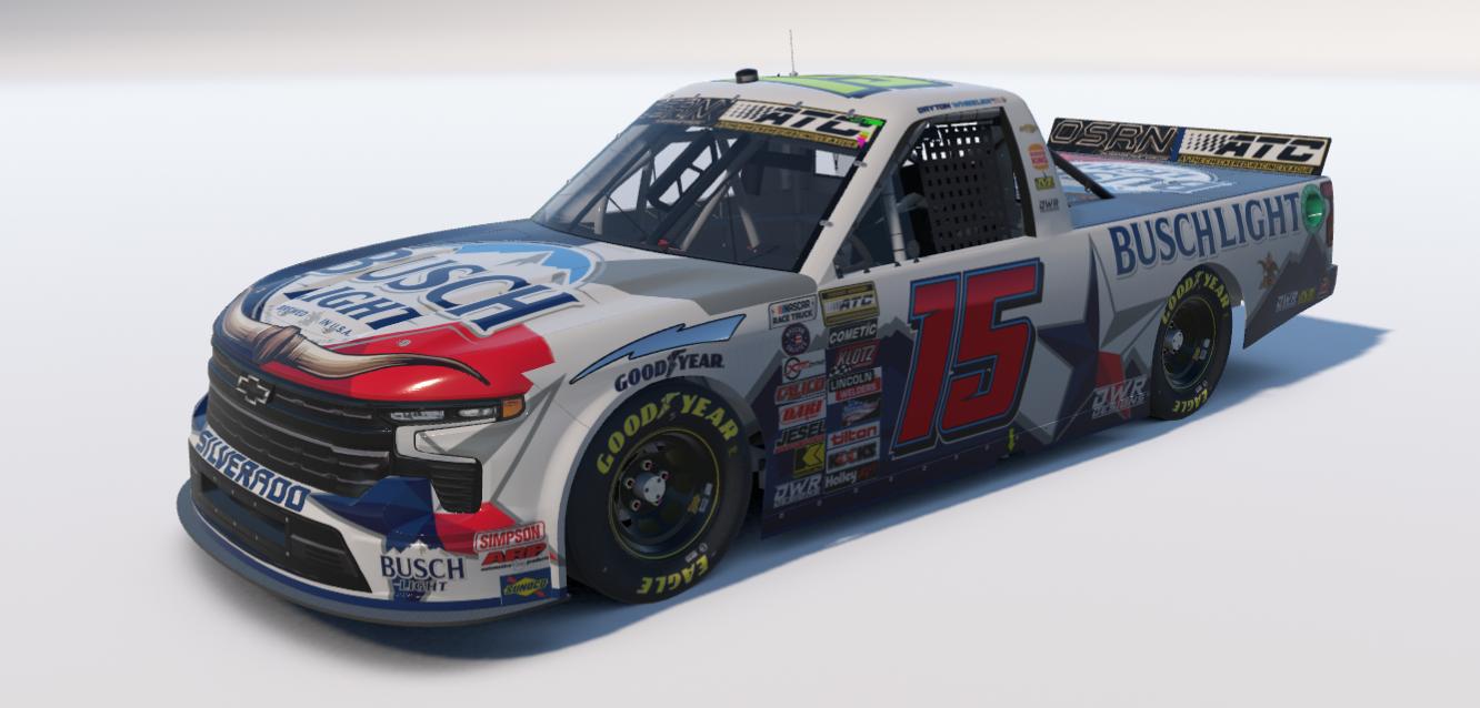 #15 LEAGUE BANNER BUSCH LIGHT TEXAS by Dayton Wheeler - Trading Paints