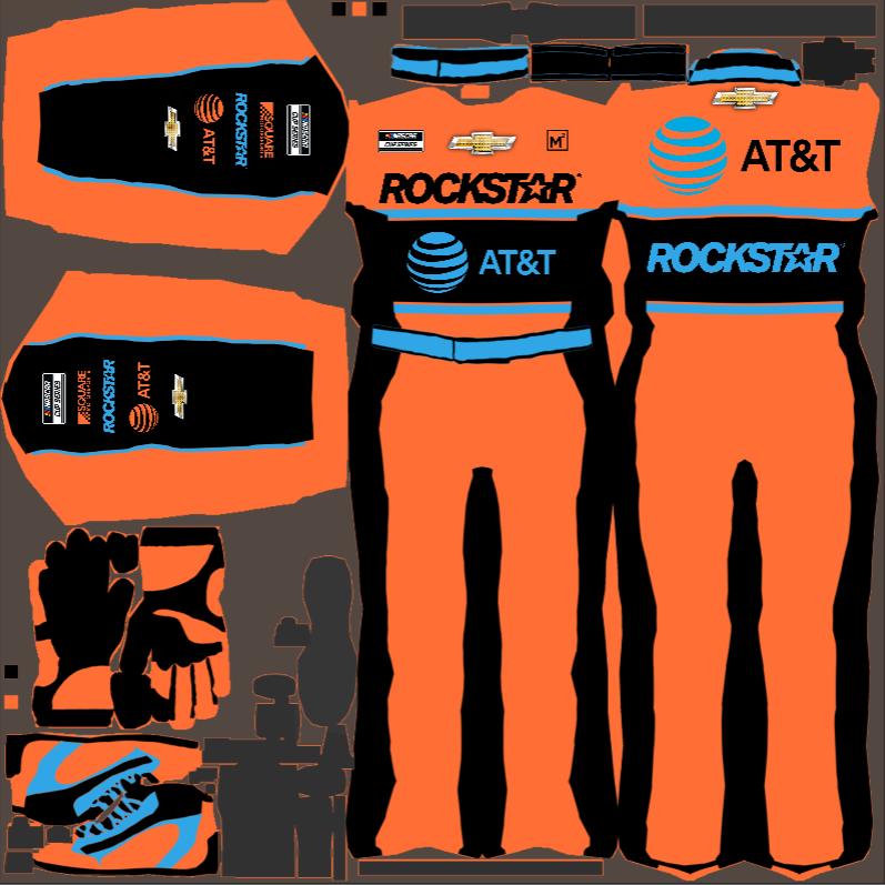 Square/ATT NASCAR Suit by Caolan D. - Trading Paints