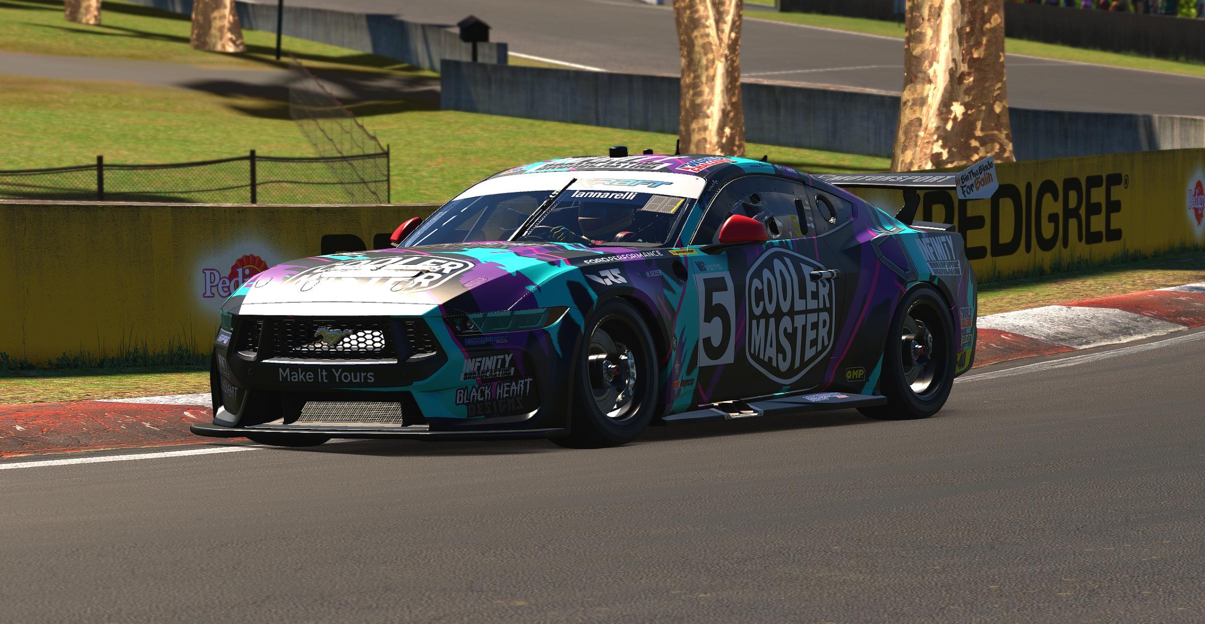 #5 Cooler Master HKS Retro Mustang by Hamish Munro - Trading Paints