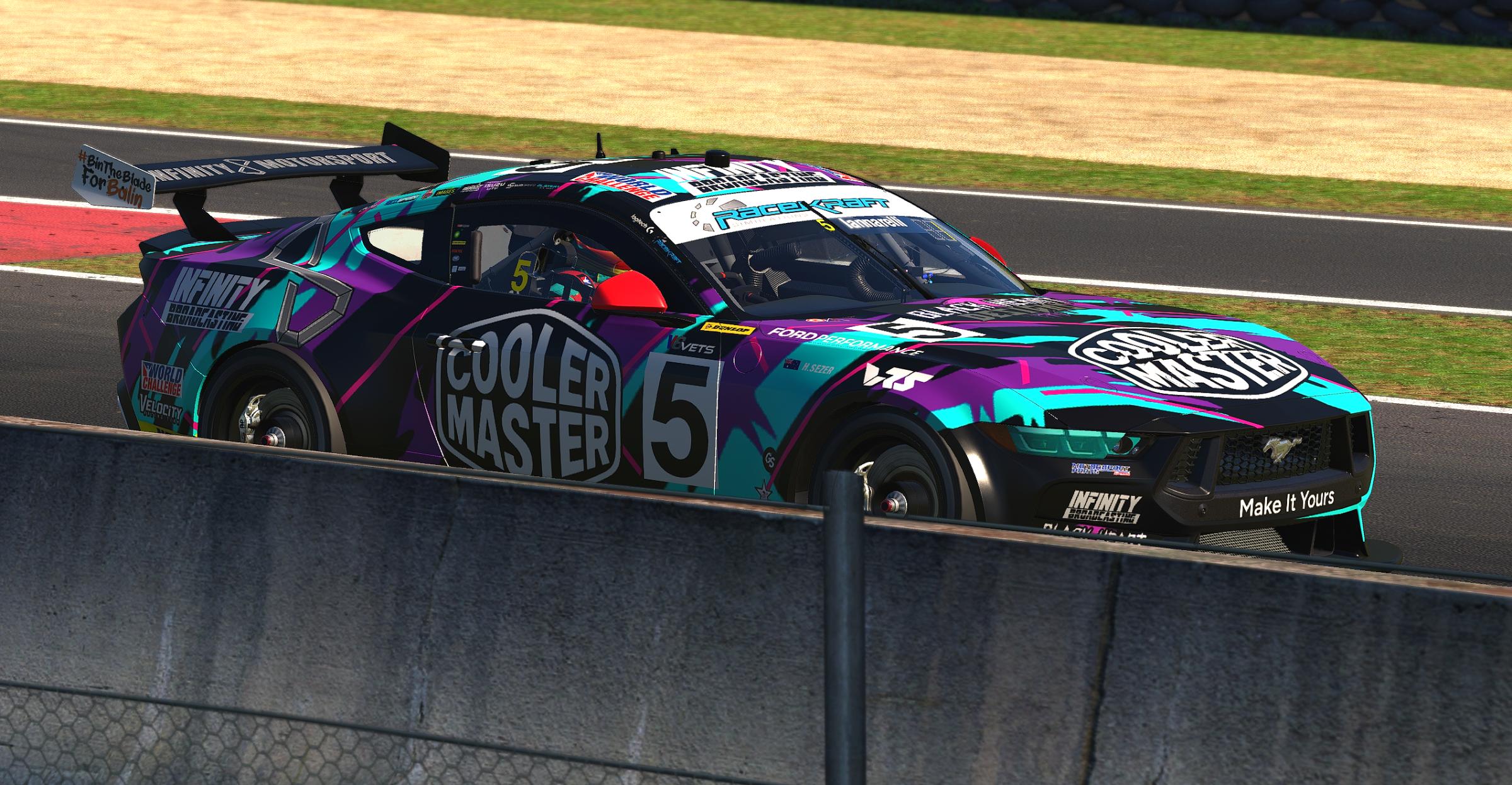 #5 Cooler Master HKS Retro Mustang by Hamish Munro - Trading Paints
