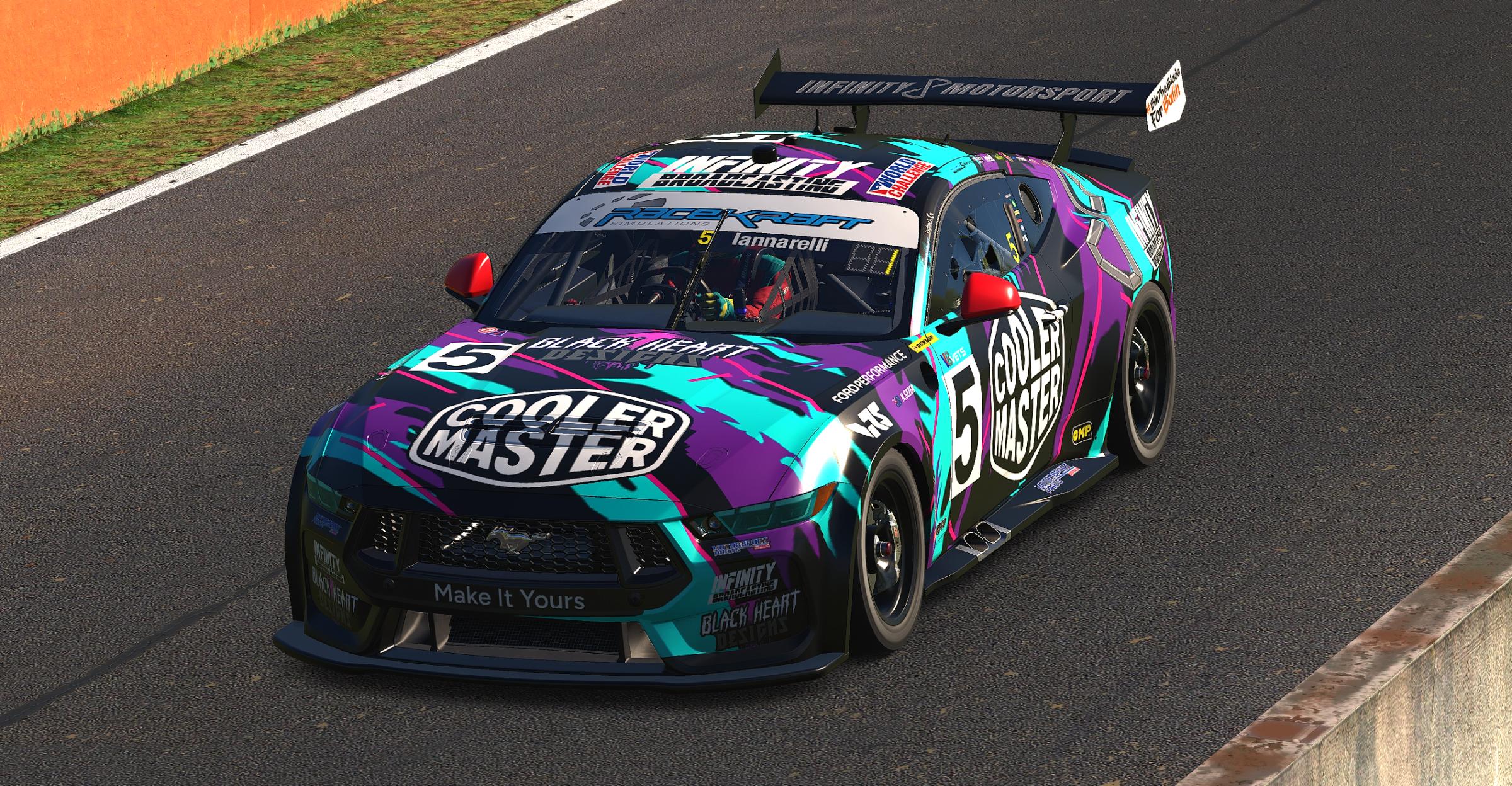 #5 Cooler Master HKS Retro Mustang by Hamish Munro - Trading Paints