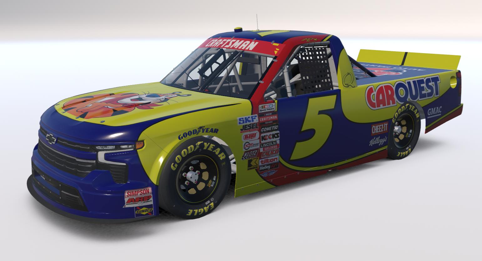 Kyle Busch 2007 Kelloggs/Carquest Chevrolet Silverado (Custom Number ...