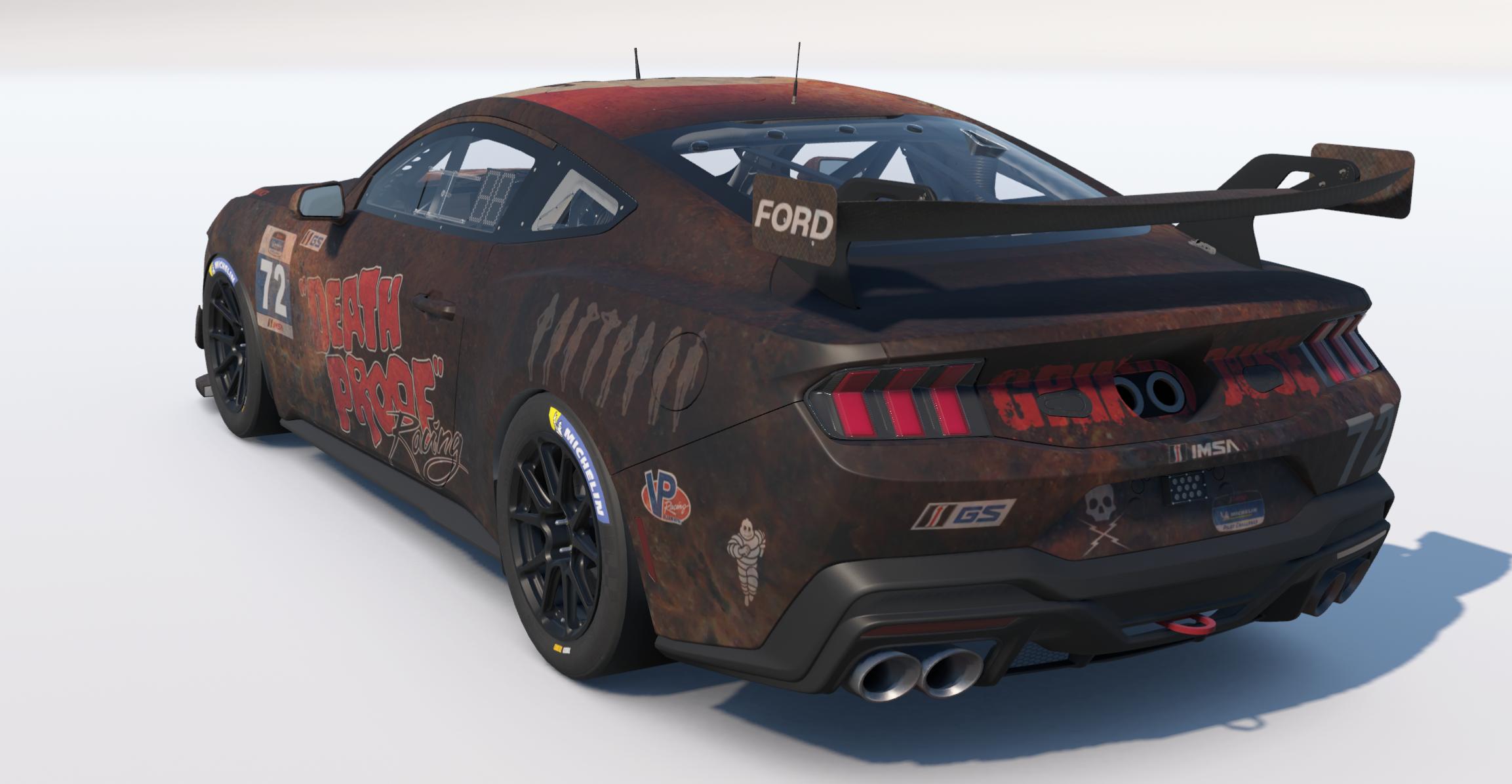Ford Mustang GT4 Deathproof Racing by Greg Barton - Trading Paints