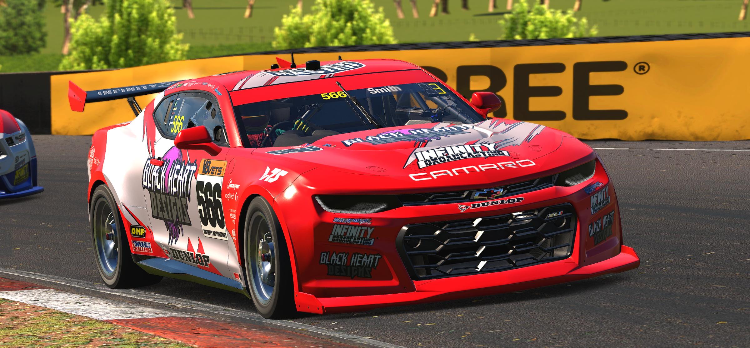 #566 Black Heart Designs Xanavi Retro Camaro by Hamish Munro - Trading ...