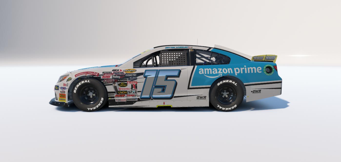 ARCA AMAZON PRIME 15 by Dayton Wheeler - Trading Paints