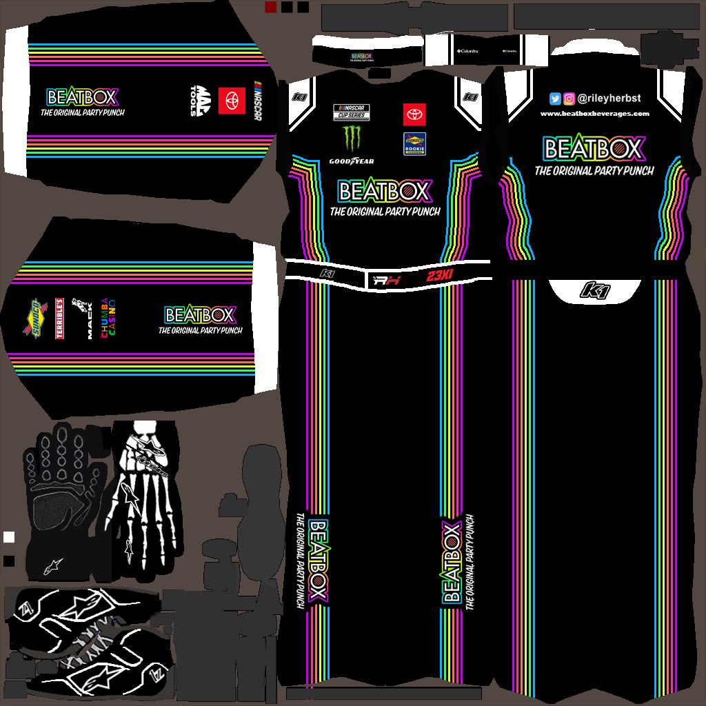 Riley Herbst BeatBox K1 Suit by Dylan Martens - Trading Paints