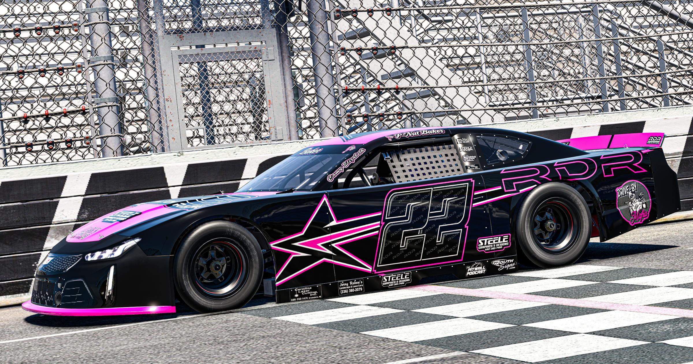 Adam Baker-#22 by Michael J. Steele - Trading Paints