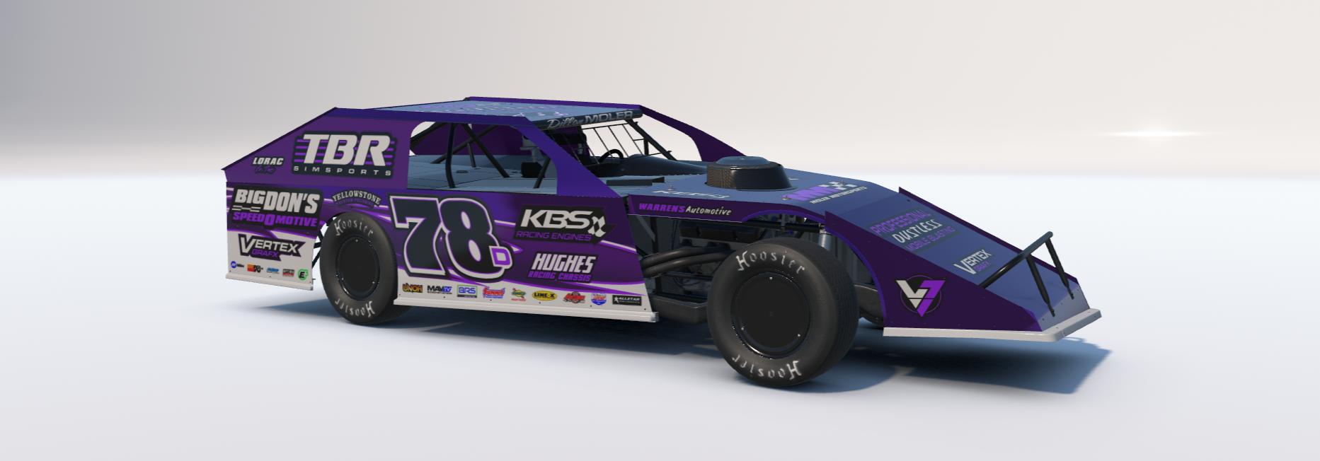 Dillon Moler Dirt UMP Modified by Tyler Bowman4 - Trading Paints