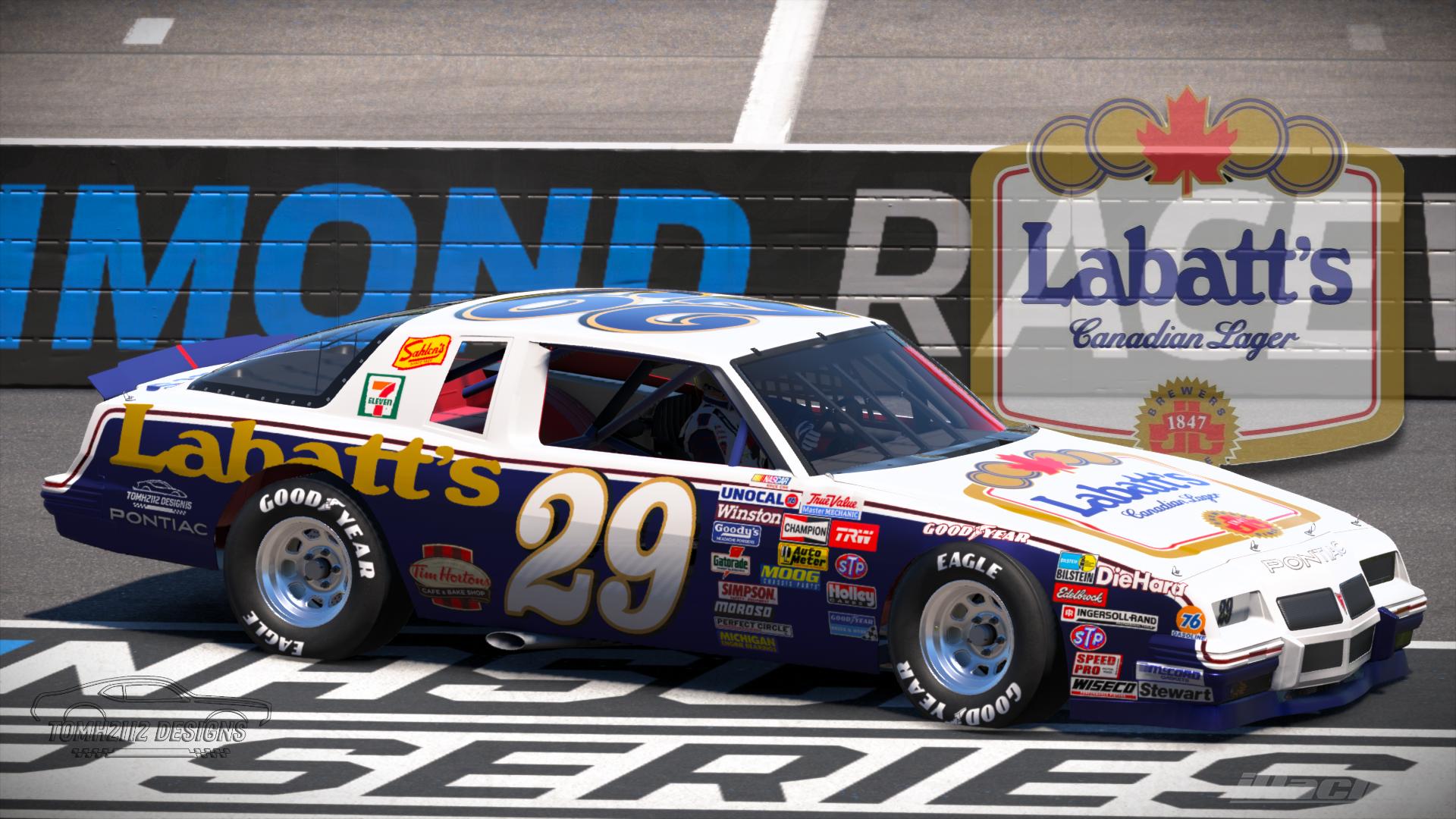 Labatt 1987 Pontiac Grand Prix by Tom H. - Trading Paints