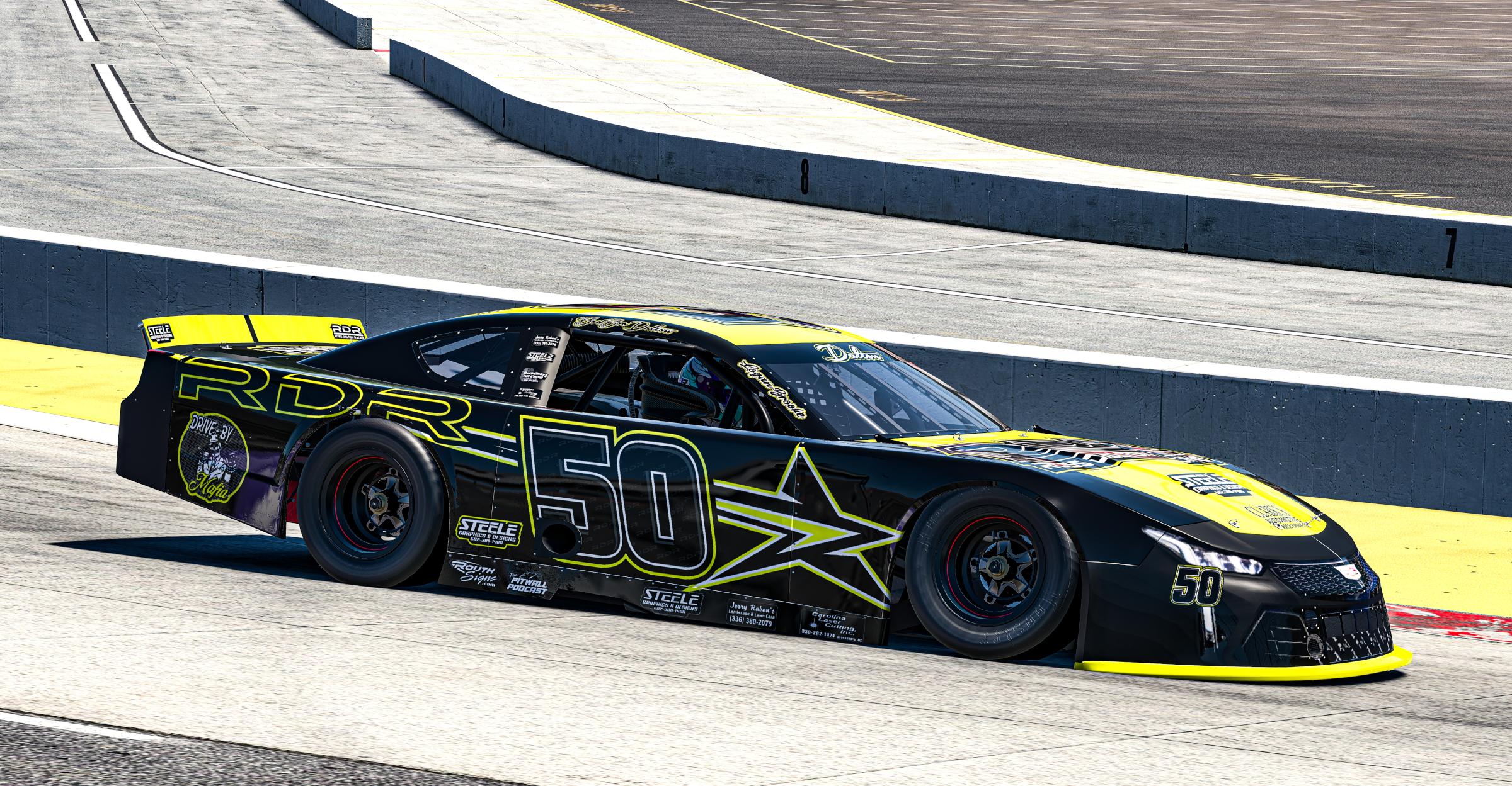 Boo Boo Dalton-#50 by Michael J. Steele - Trading Paints