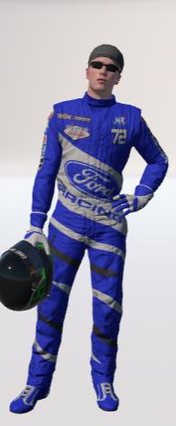 2026 Cort Hansen Ford Racing Firesuit by Cort Hansen - Trading Paints
