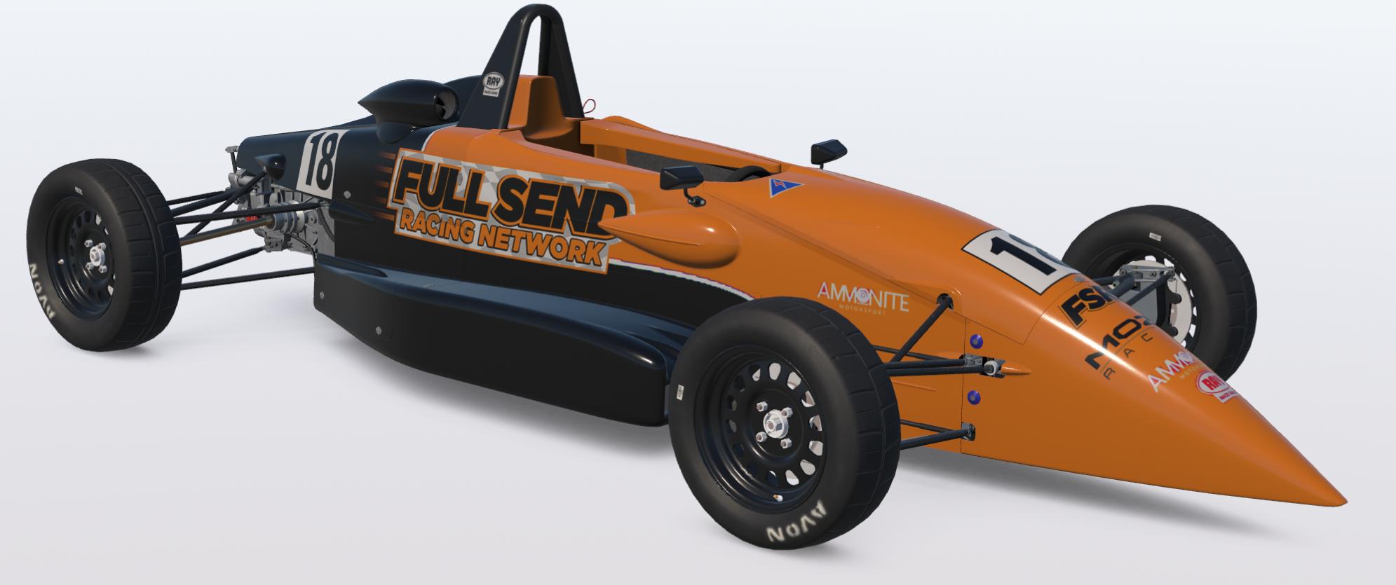 Full Send Racing Network FF1600 by Marshall Crocker Jr - Trading Paints