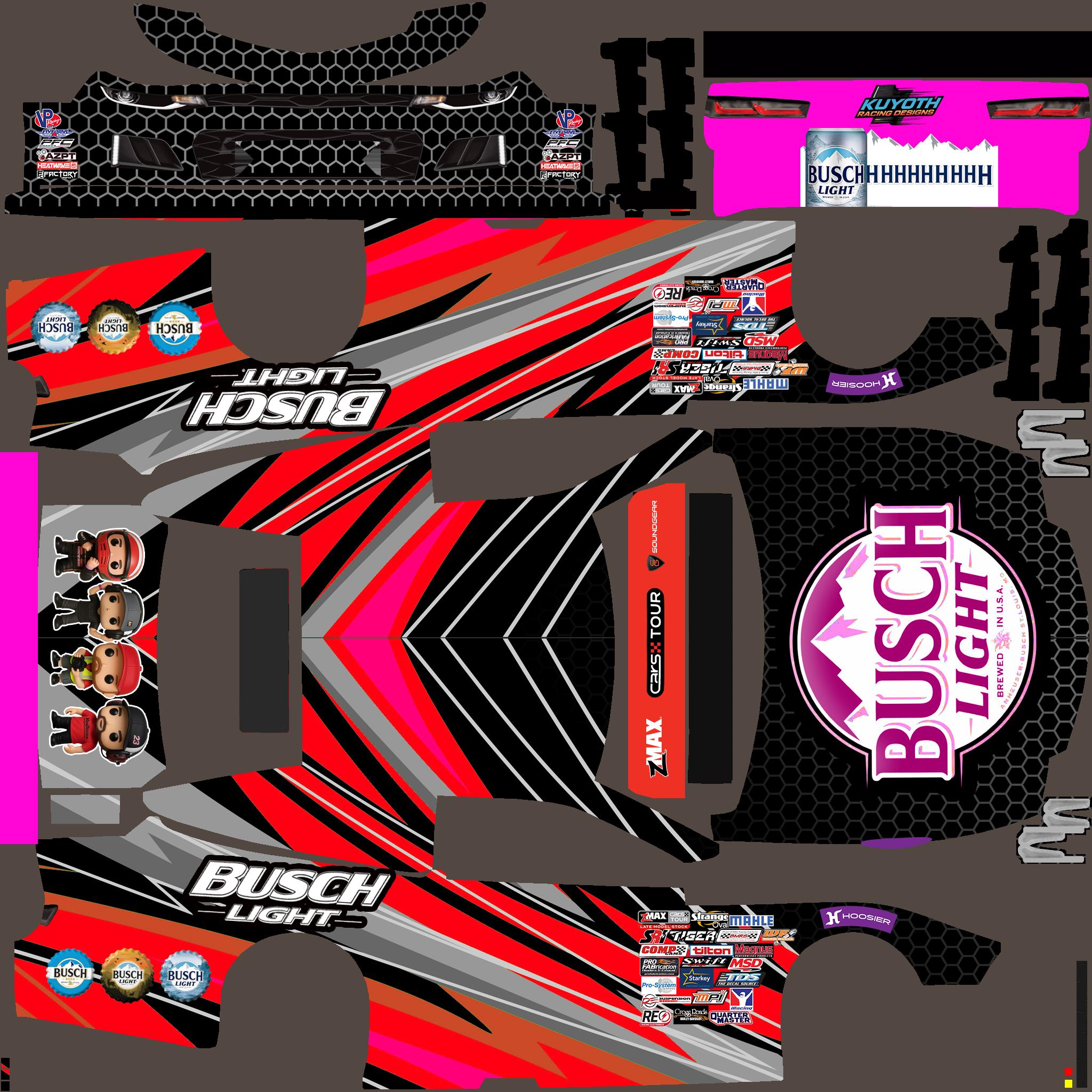 Late Model Stock new pink2cb by Billy Kuyoth - Trading Paints