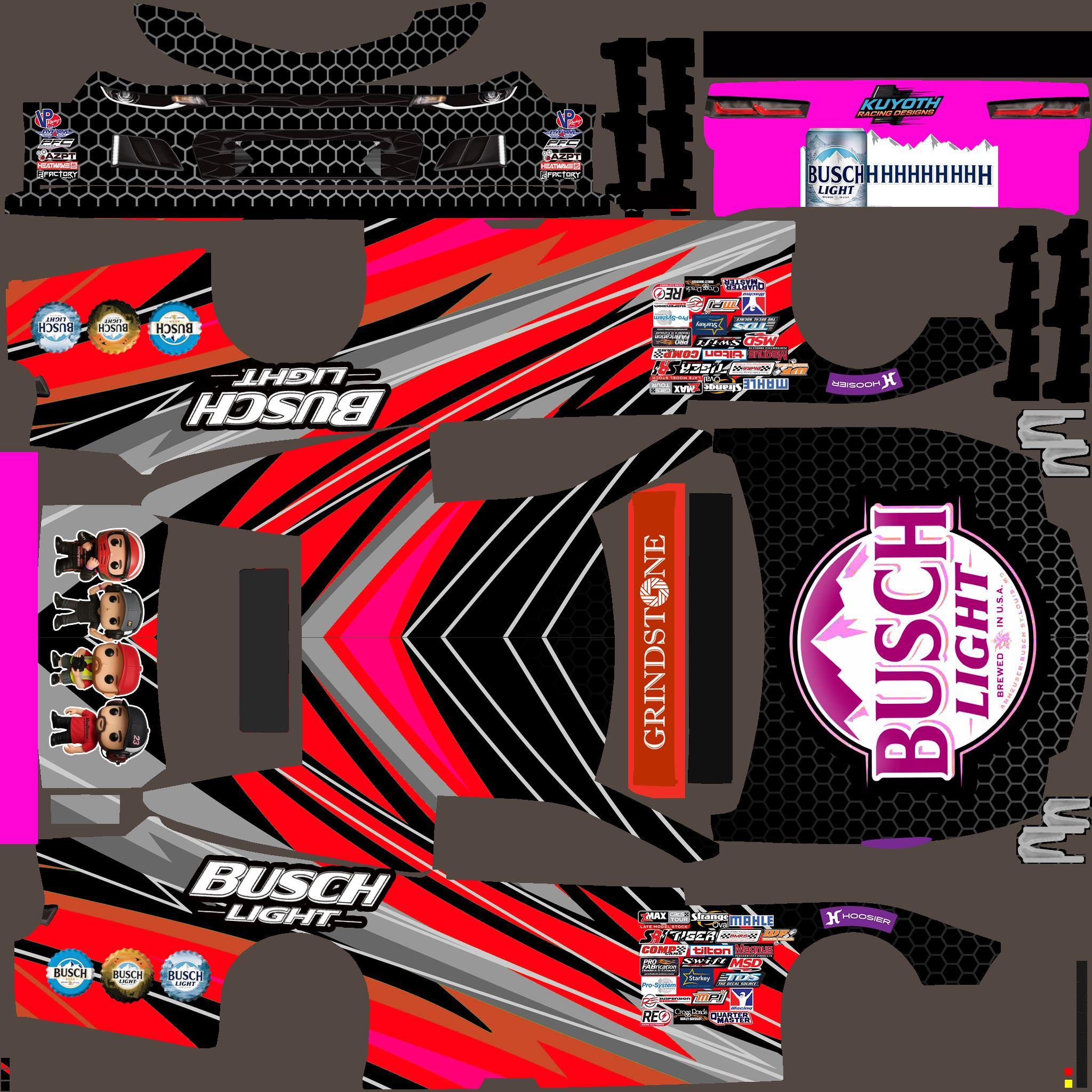 Late Model Stock new pink2cbxcsfs by Billy Kuyoth - Trading Paints