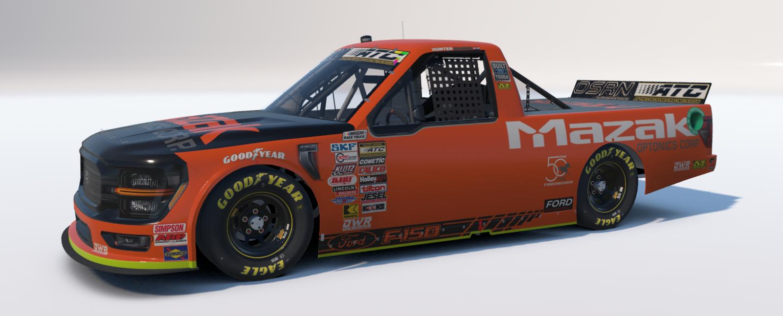 NO # MAZAKA HUNTER FORD CRAFTSMAN TRUCK by Dayton Wheeler - Trading Paints