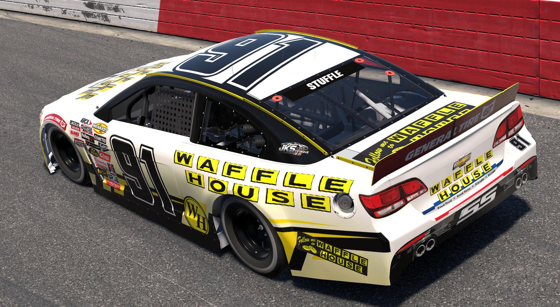 WaffleHouse ARCA Chevy by Jared S. - Trading Paints