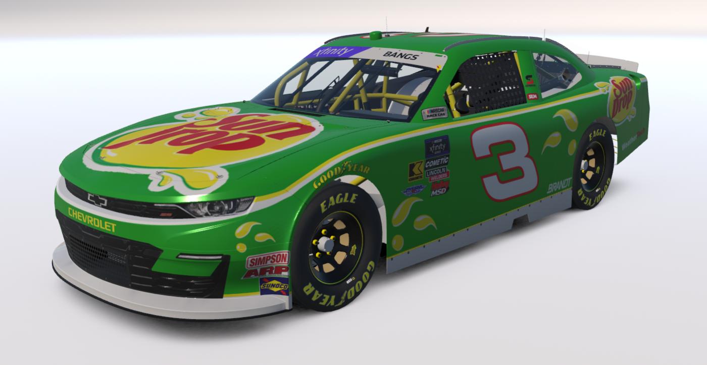 Sun Drop XFinity Chevrolet Camaro (No Number) by Will Bangs - Trading ...