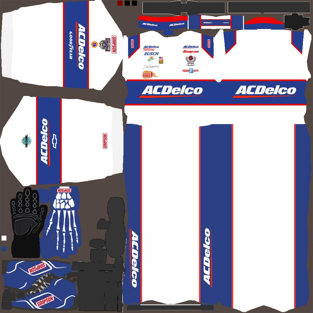 1998 Dale Earnhardt Jr ACDelco Simpson Race Suit by Dylan Martens ...