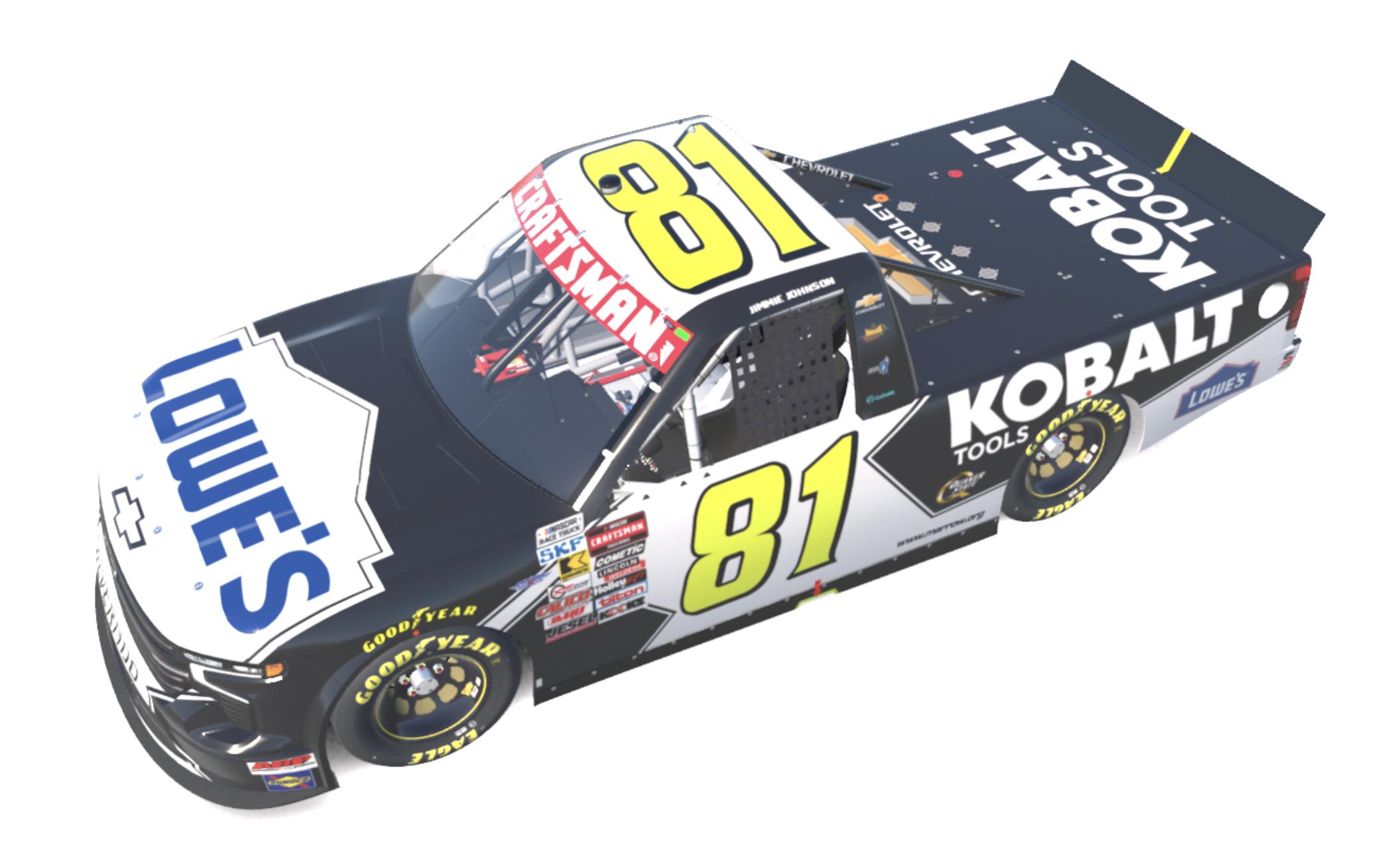 2025 (08) #81 Lowes Silverado - Jimmie Johnson by Sam Ballard Jr ...