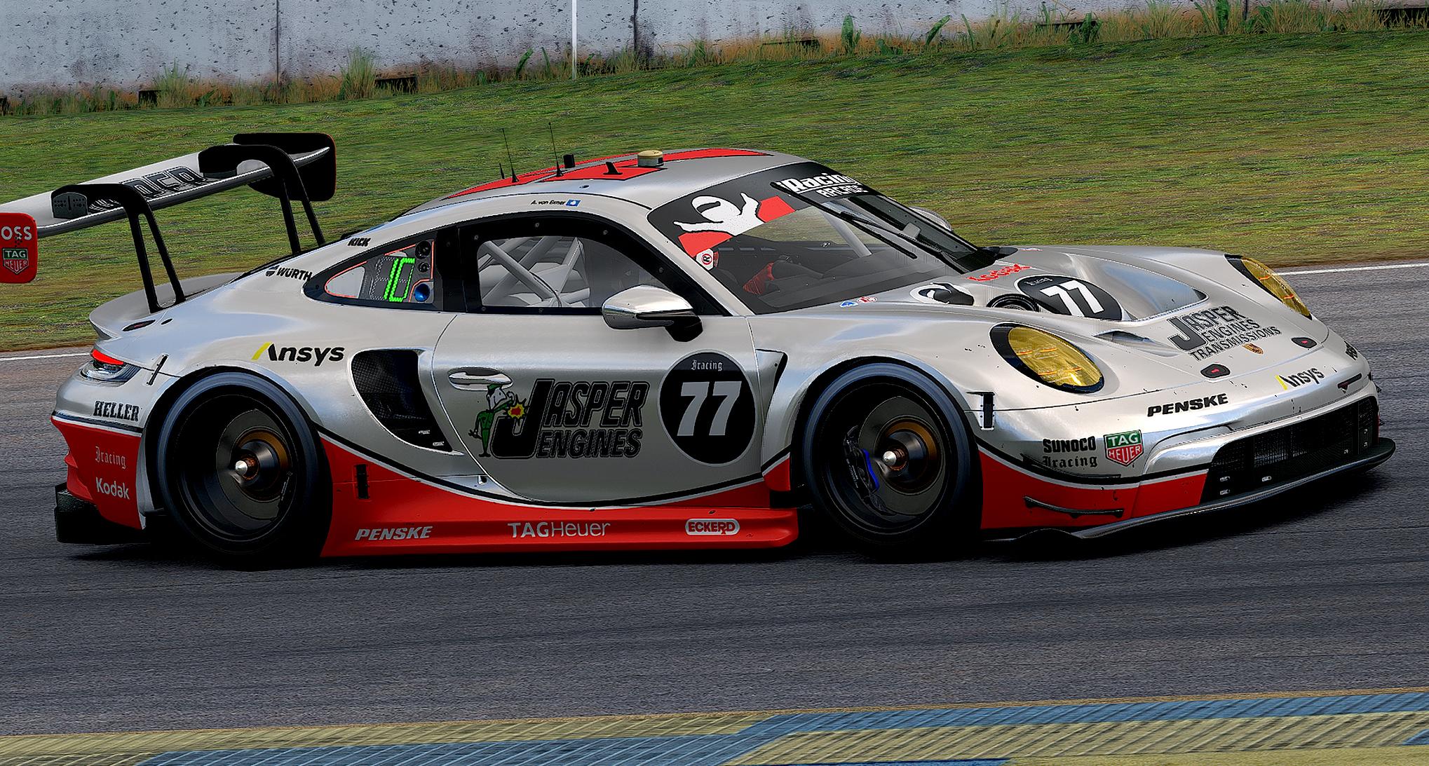 #77 Jasper Engines Silver Select 2005 / Porsche Penske Motorsport ...