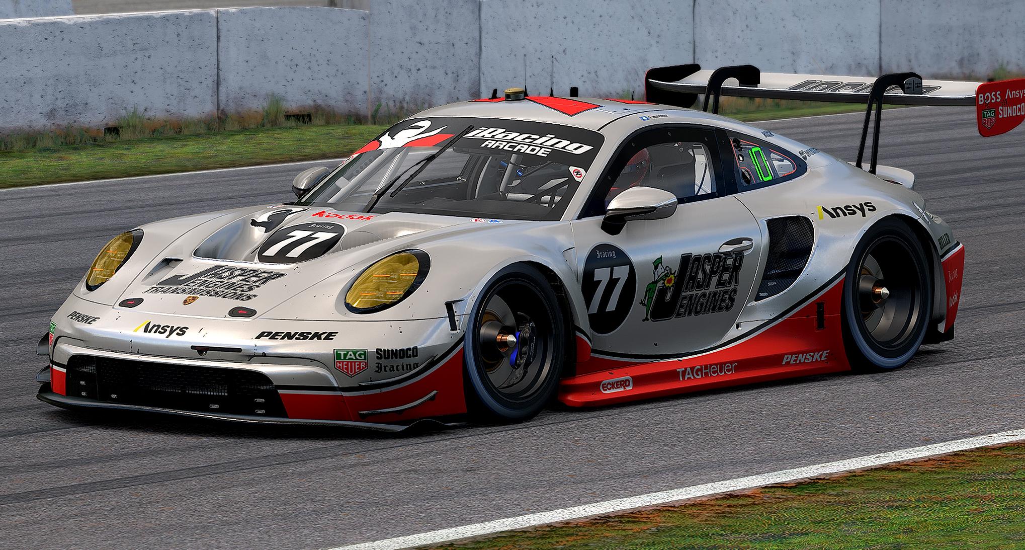 #77 Jasper Engines Silver Select 2005 / Porsche Penske Motorsport ...