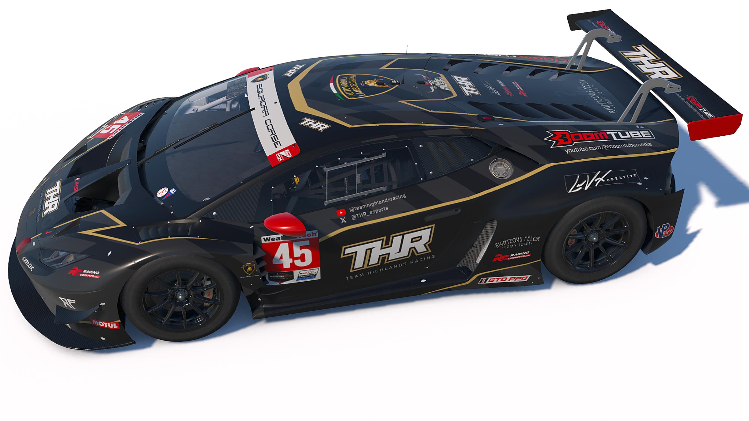 Team Highlands Racing Lamborghini GT3 Evo by Adam R. - Trading Paints