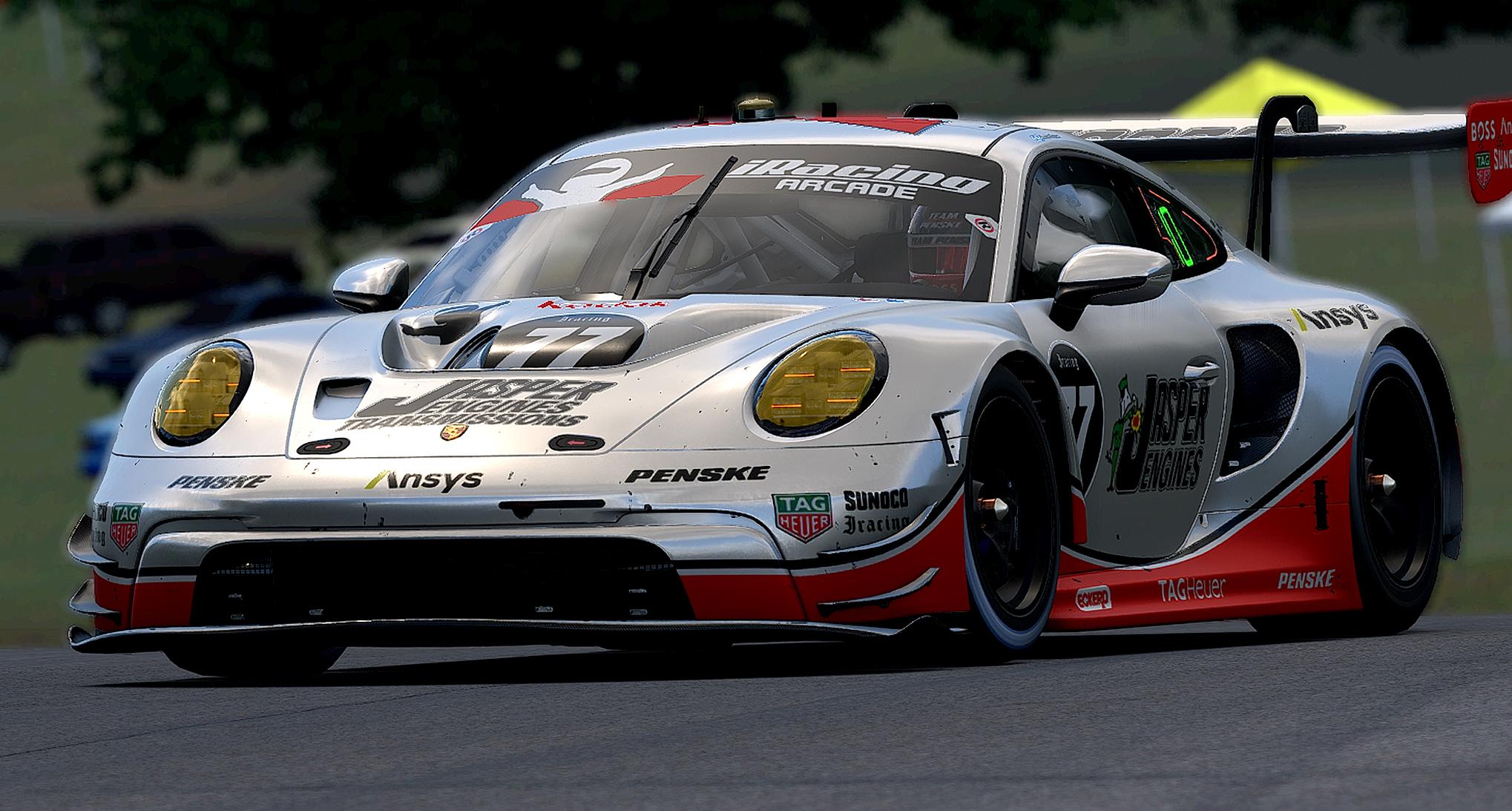 NO NUM #77 Jasper Engines Silver Select 2005 / Porsche Penske ...