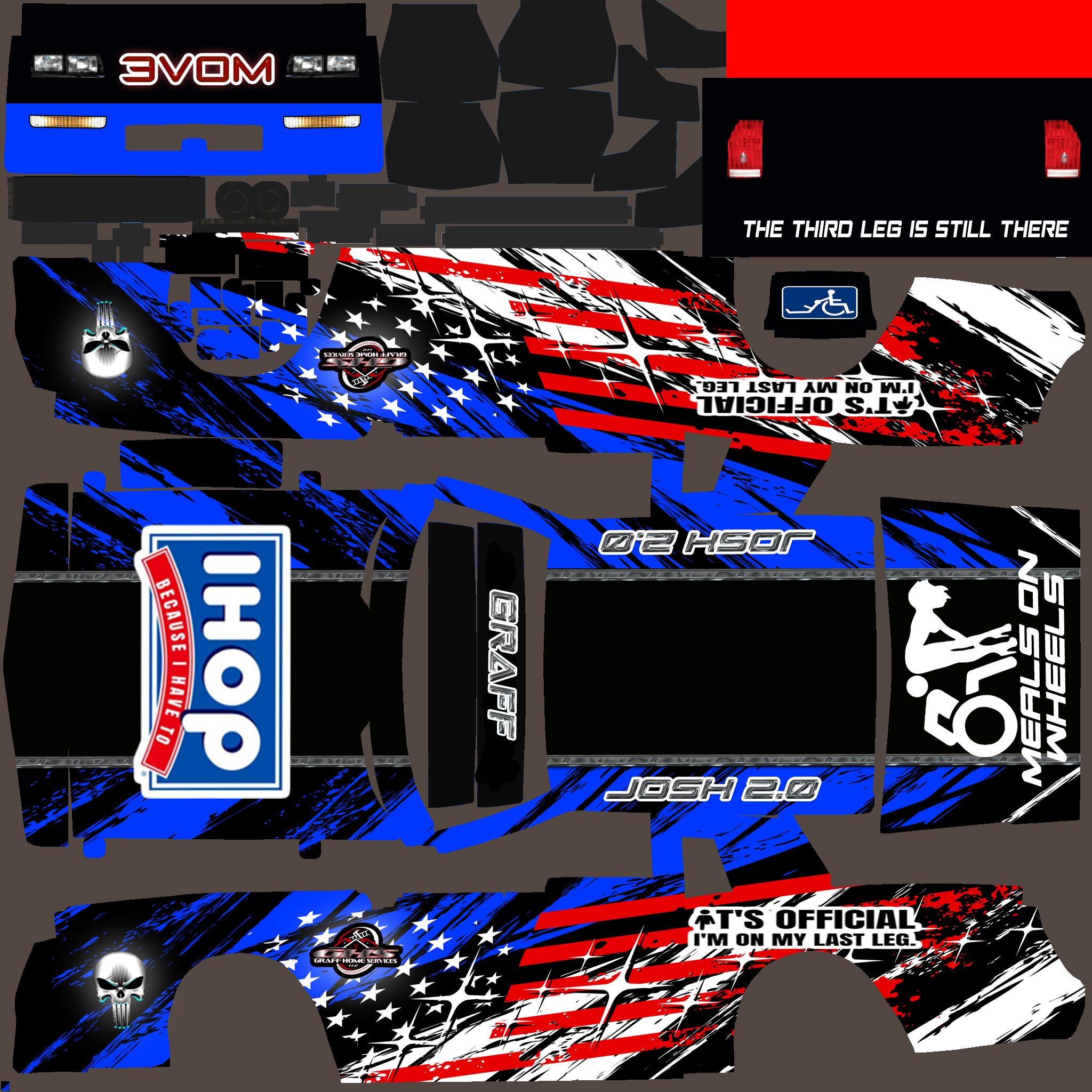 Handi-captain American by Billy Kuyoth - Trading Paints