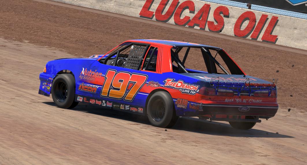 Allen Stallings / "Blue Beauty" Mini-Stock / #197 by Joshua Wright3 ...