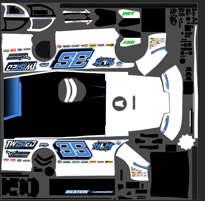 Unfinished Blue by Bubba Walker - Trading Paints