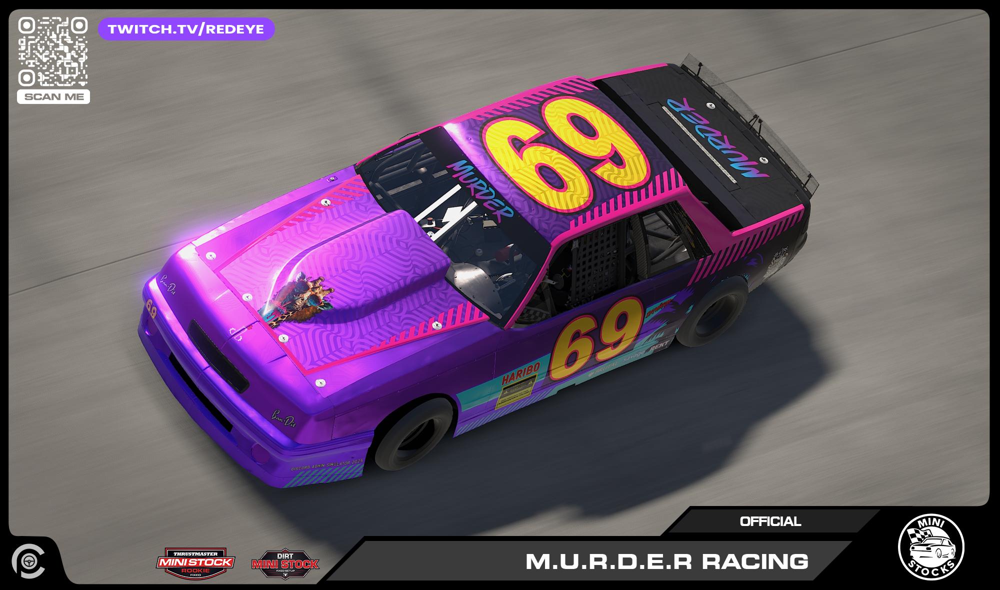 2025 M.U.R.D.E.R. Racing Official Mini Stocks by Paul R Chaloner ...