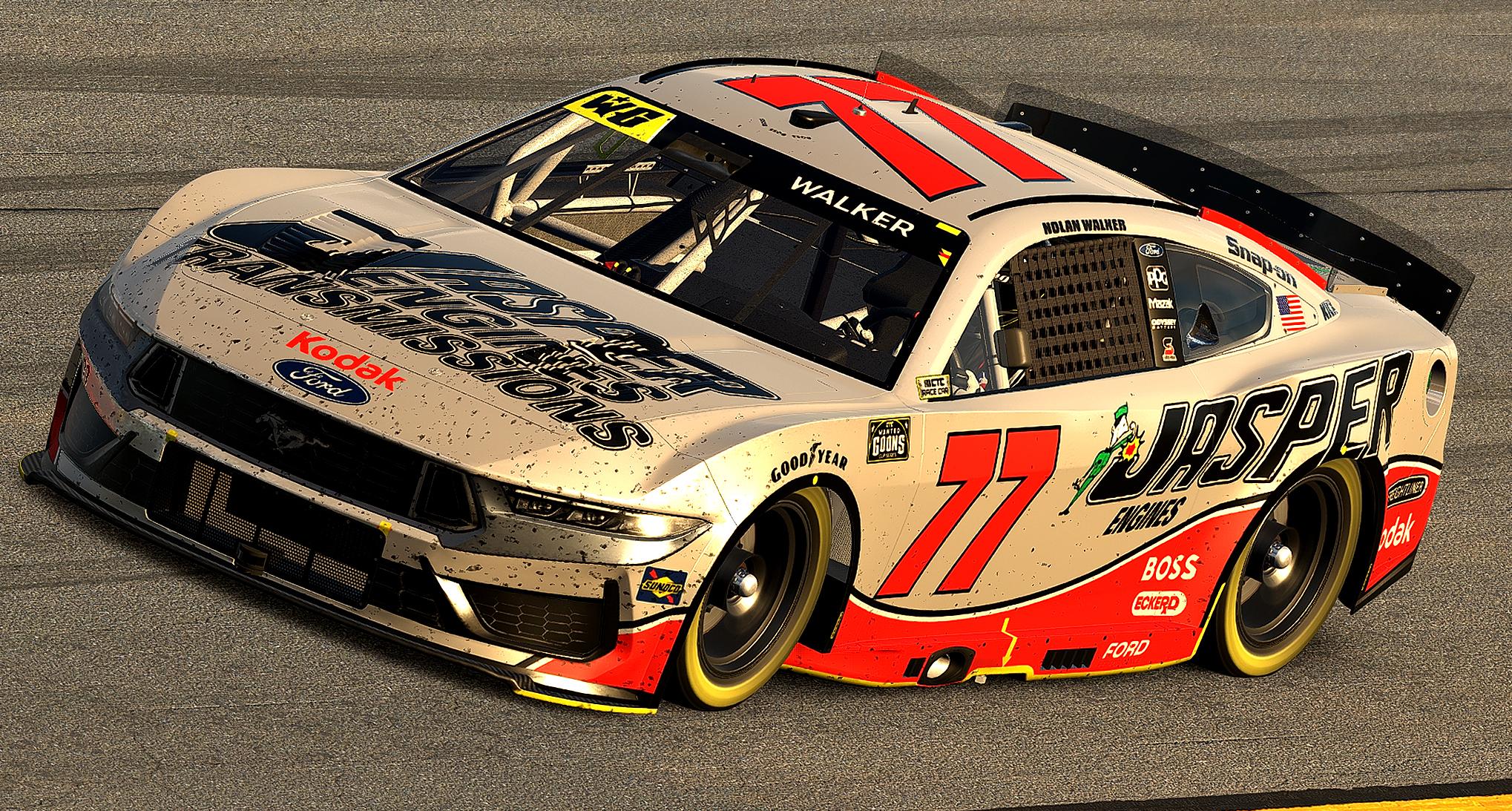 #77 Jasper Engines Silver Select 2005 / Team Penske "Excalicar II" by Abigail von Exner ...