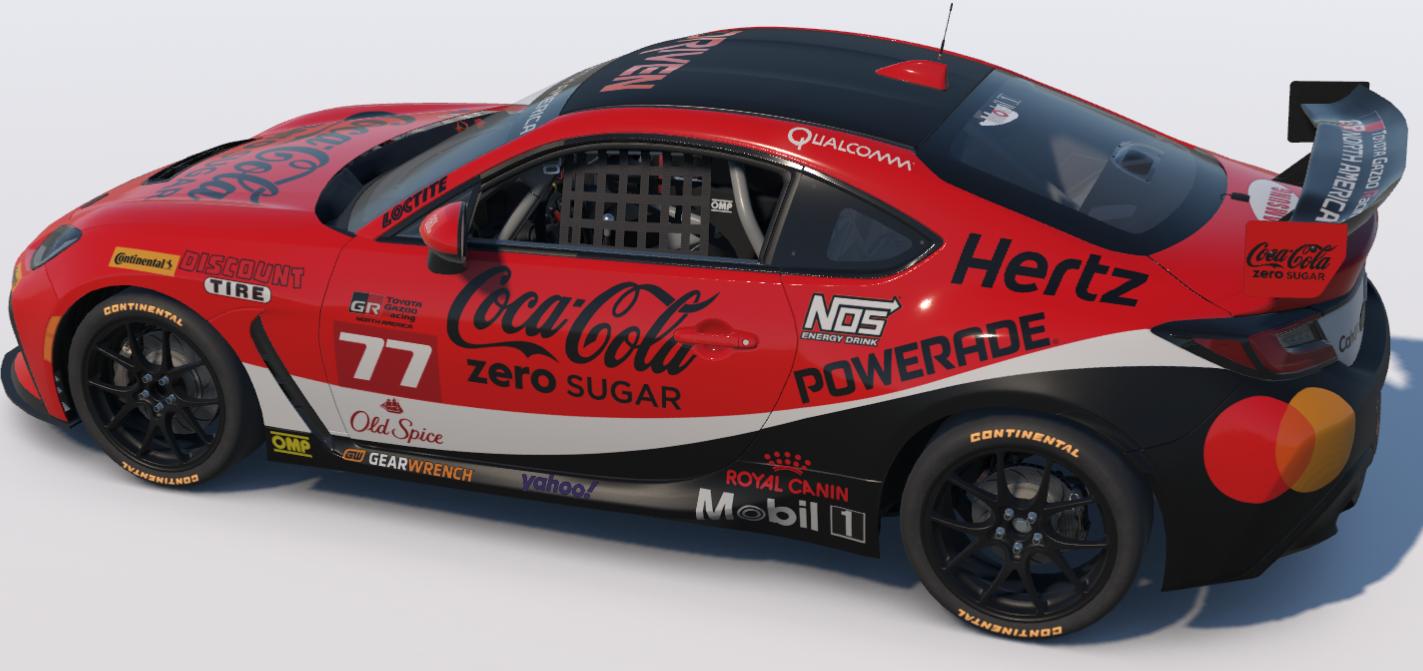 Coca Cola Zero Sugar Toyota GR86 by Ronald Lawson2 - Trading Paints