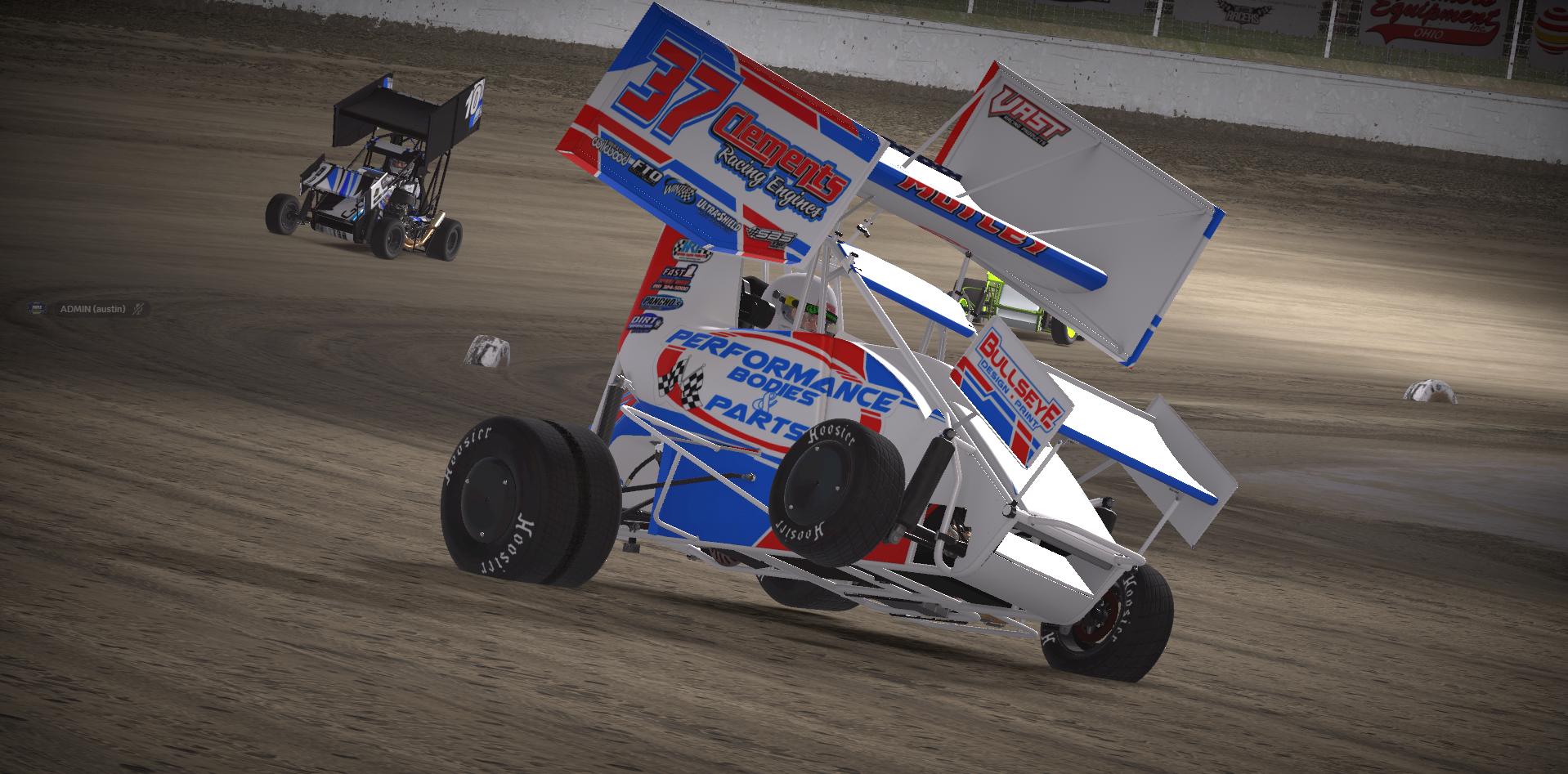 White Red Blue 37 Micro by Austin M. - Trading Paints