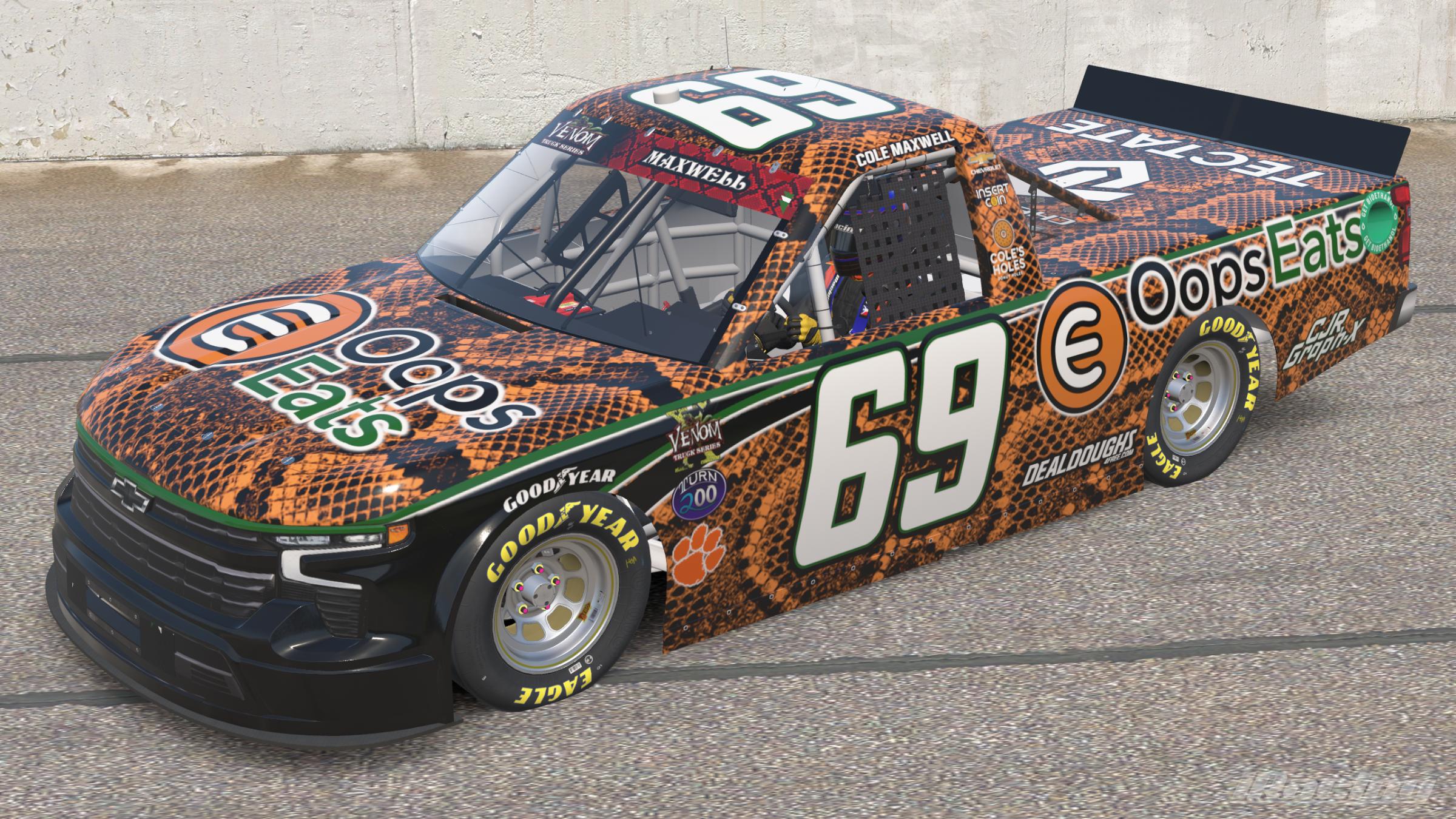 Oops Eats, Venom Season 10, Custom #69 by Corey Rutherford - Trading Paints