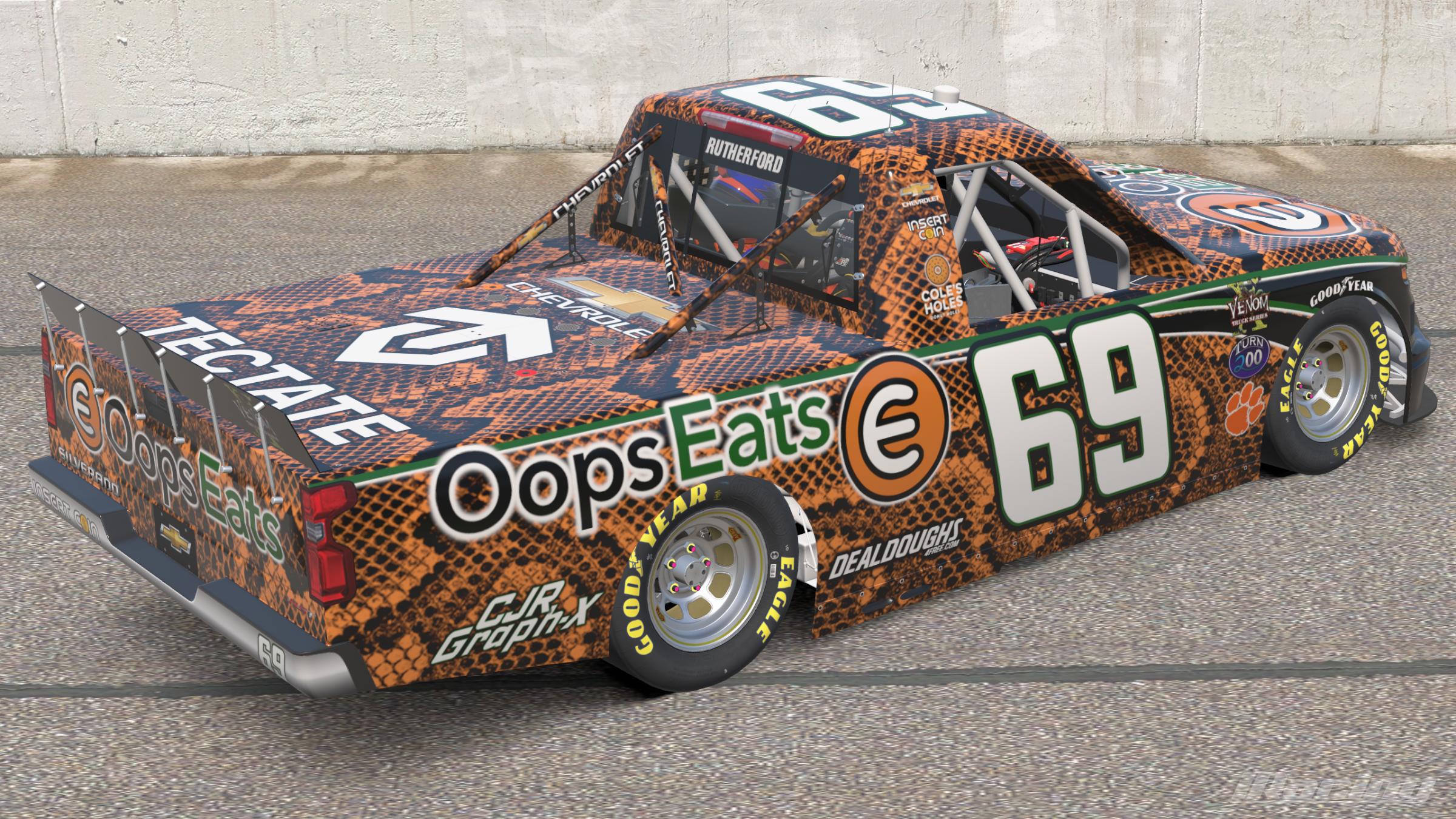 Oops Eats, Venom Season 10, Custom #69 by Corey Rutherford - Trading Paints