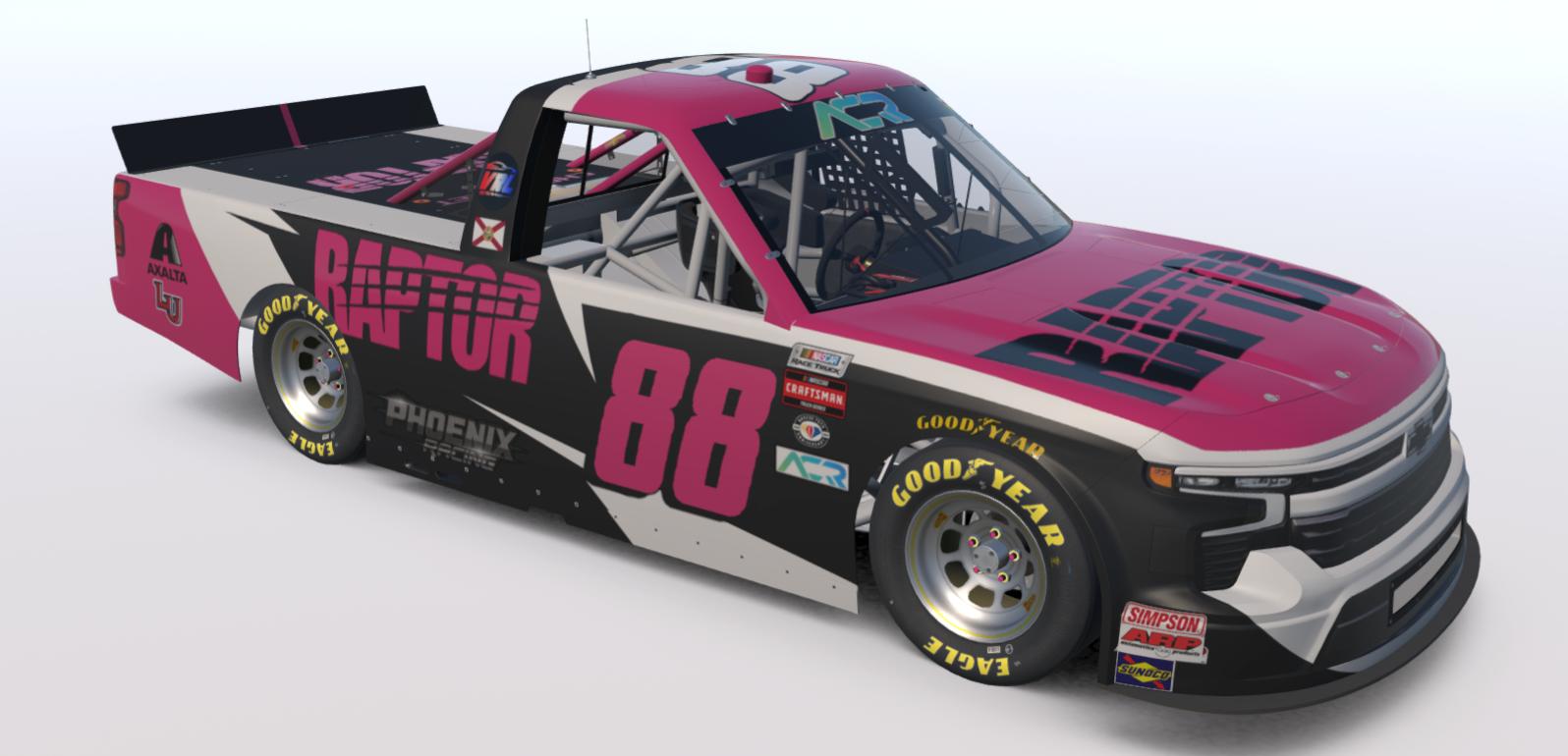 William Byron Raptor BCA #88 by Andrew Cauthan - Trading Paints