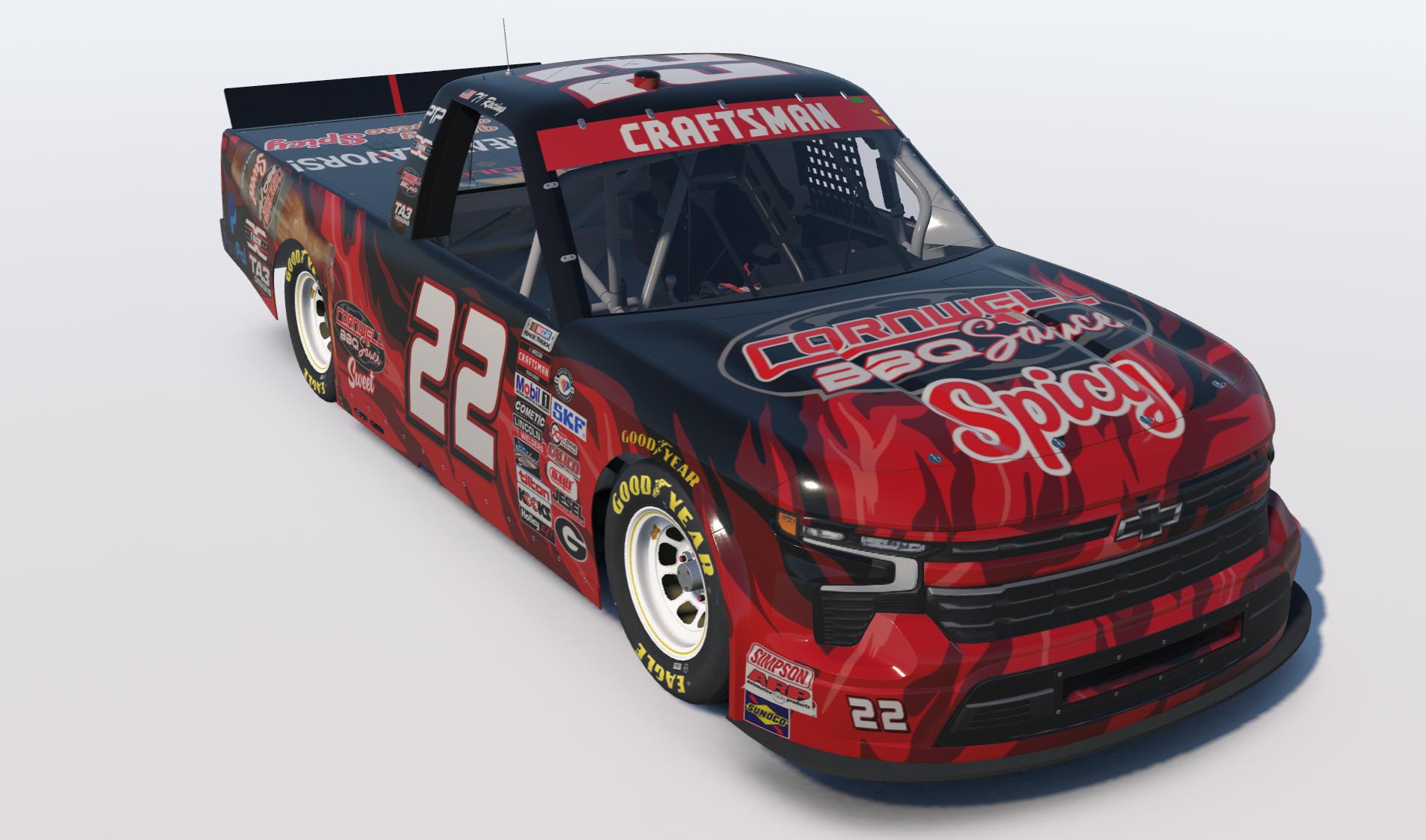 Cornwell Spicy BBQ Sauce Silverado (Sim Stamp) by Timothy Abrell ...
