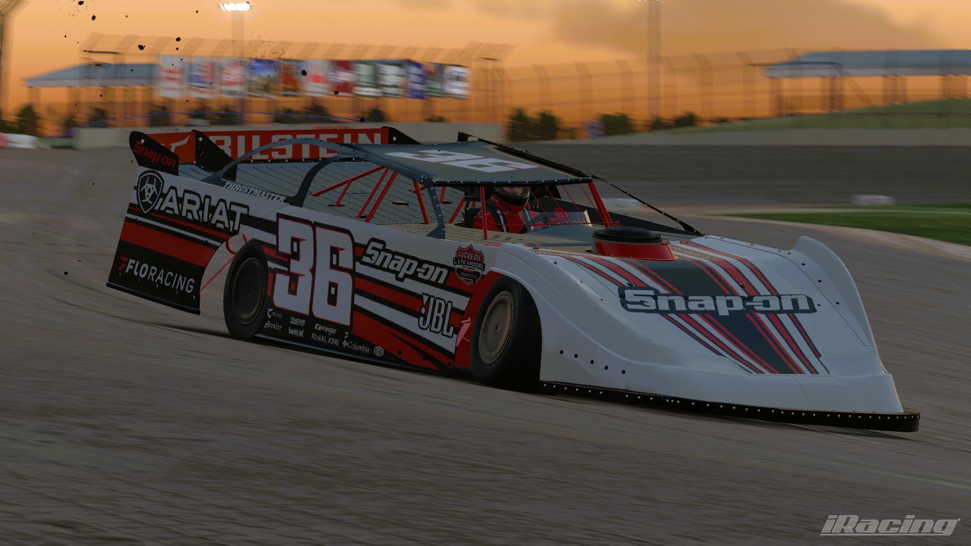 Snap On Dirt Late Model With Number by Logan Vera - Trading Paints