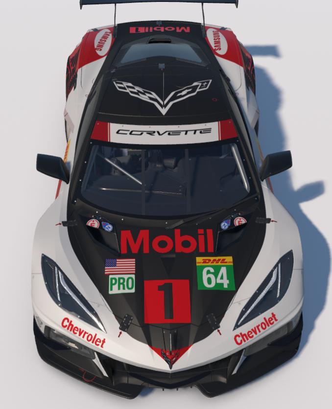 Mobil One Chevrolet Corvette C8.R GTE by Ronald Lawson2 - Trading Paints