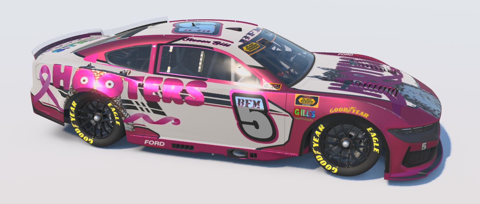 HOOTERS BREAST CANCER AWARENESS by Steven Gill - Trading Paints