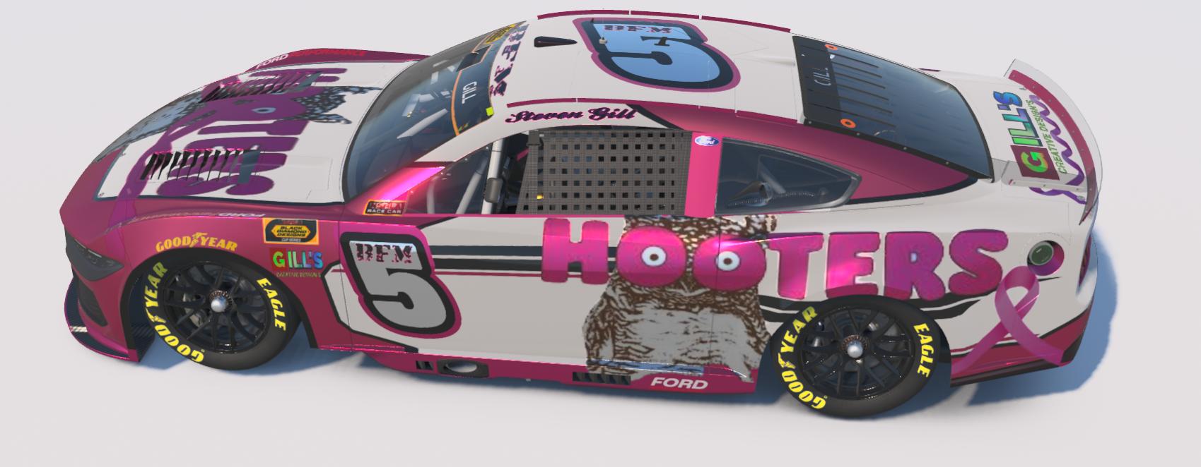 HOOTERS BREAST CANCER AWARENESS by Steven Gill - Trading Paints