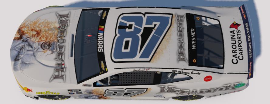 Max Wiesner #87 NARAS Megadeth Camaro ZL1 1LE by Max Wiesner - Trading ...