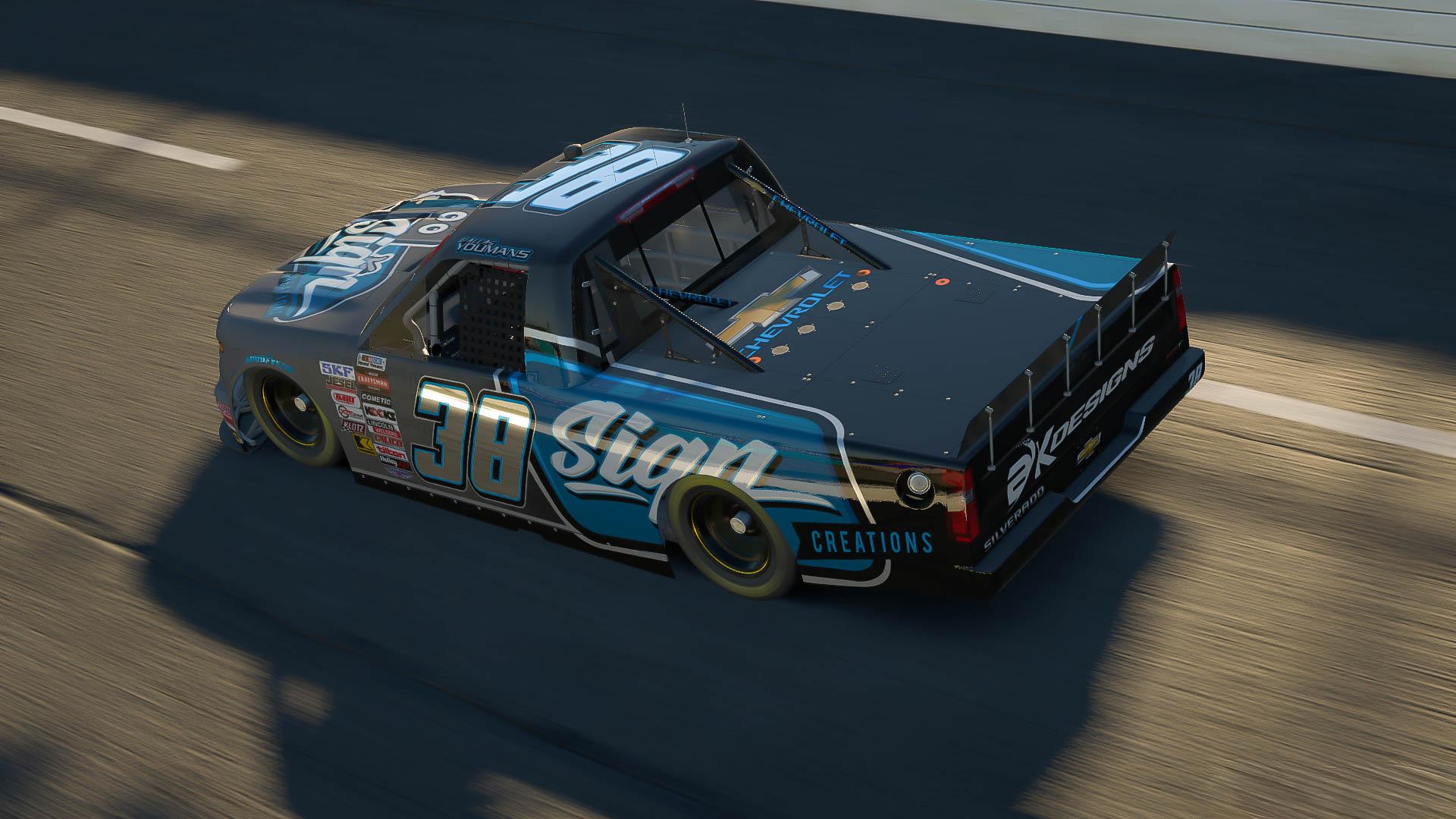 Dallas Youmans Sign Creations Chevy Truck "Grey Black" by Brandon ...