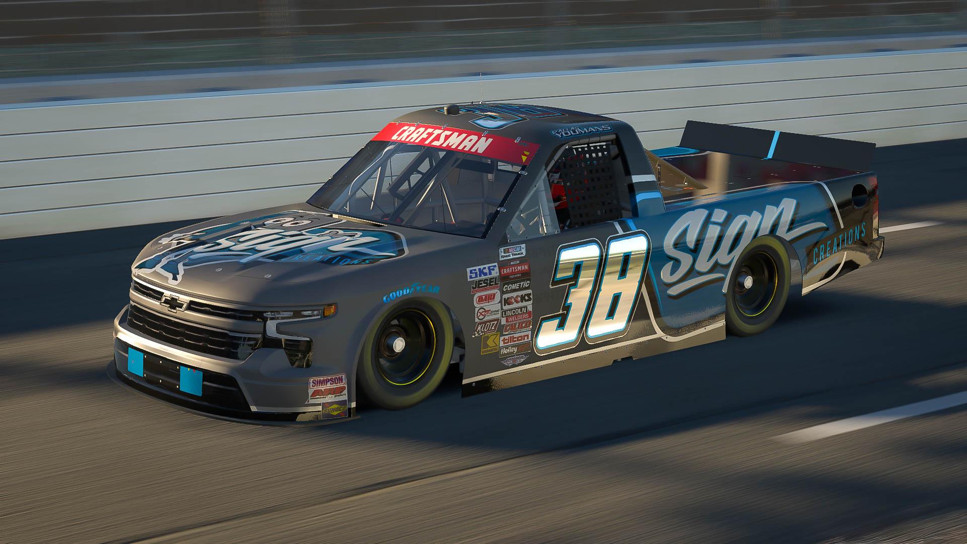 Dallas Youmans Sign Creations Chevy Truck "Grey Black" by Brandon ...