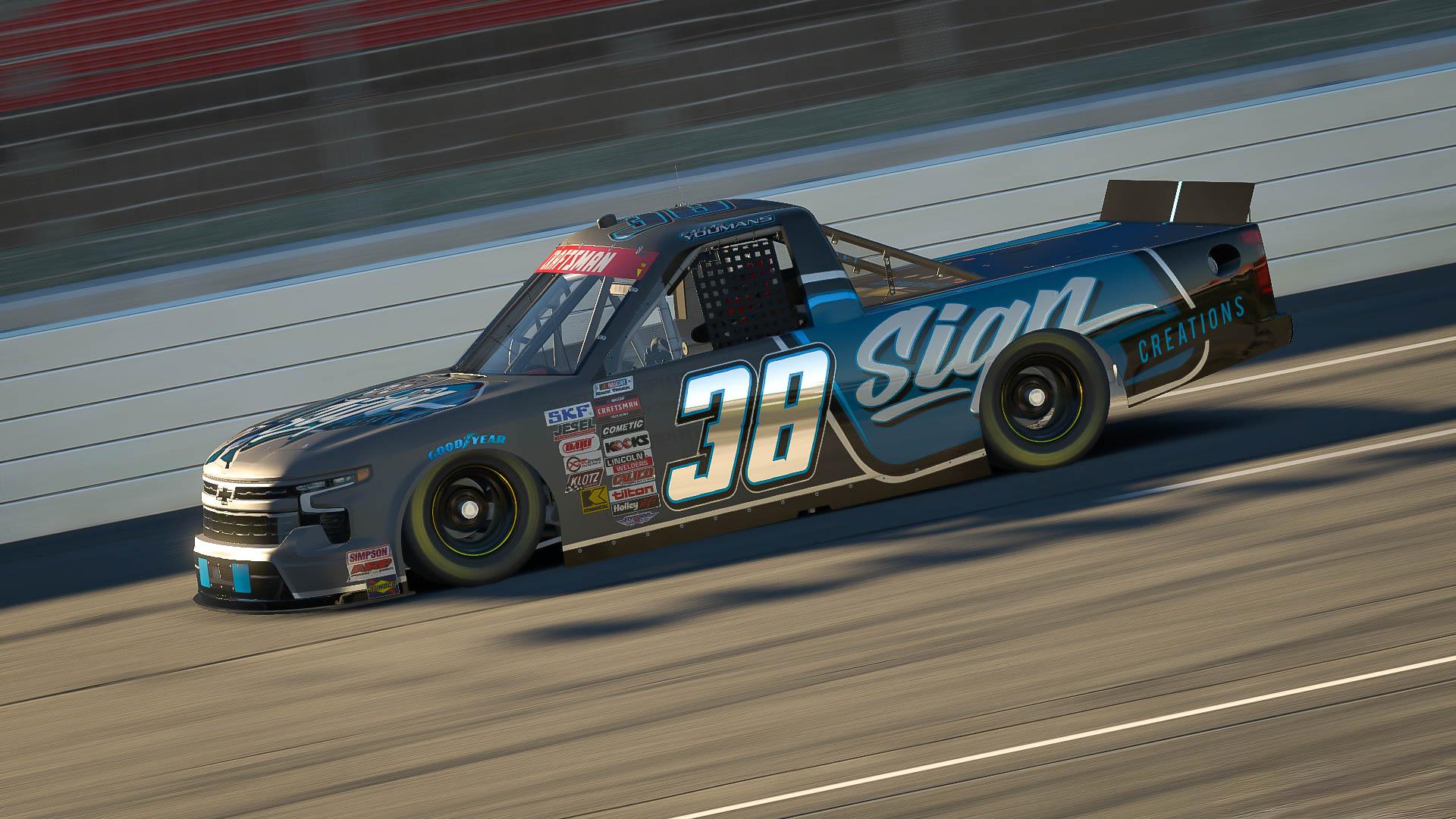 Dallas Youmans Sign Creations Chevy Truck "Grey Black" by Brandon ...