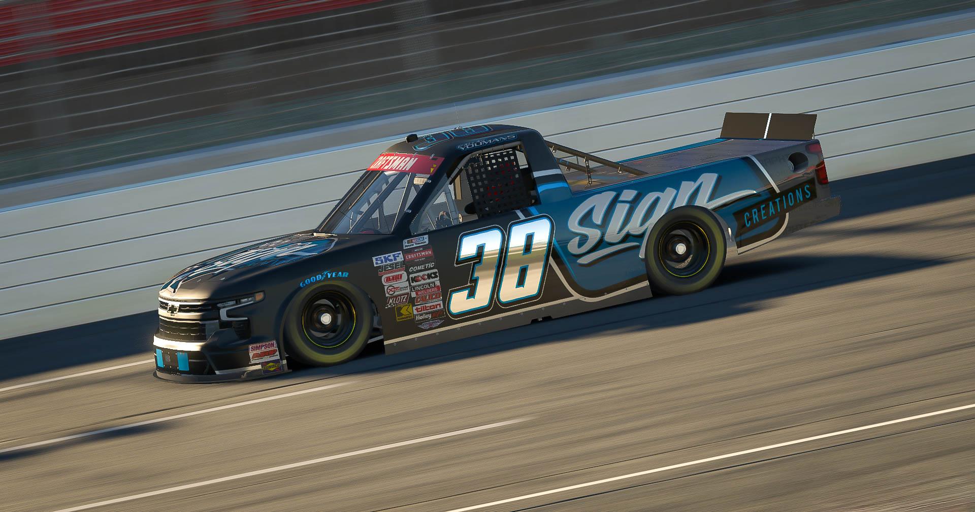 Dallas Youmans Sign Creations Chevy Truck "Black Grey" by Brandon ...